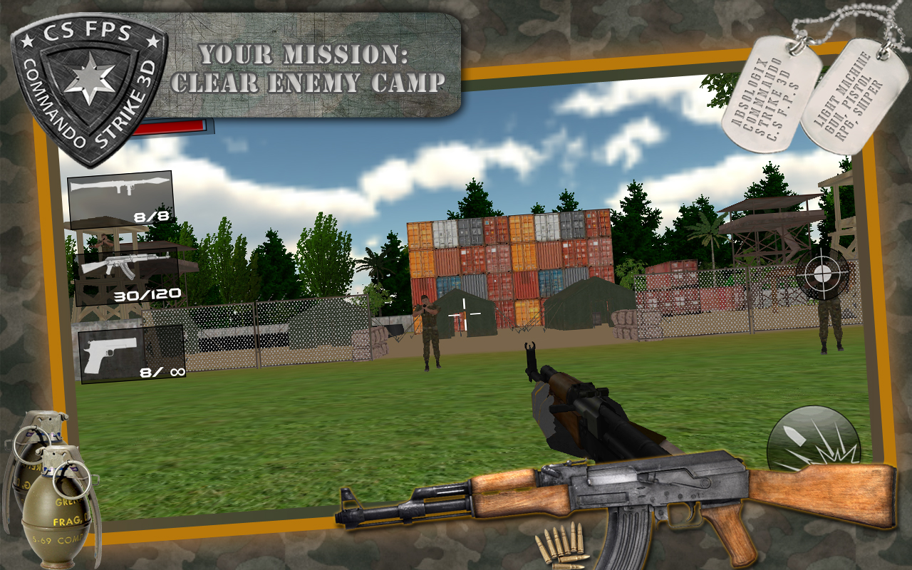 Commando Strike FPS 3D - App on Amazon Appstore