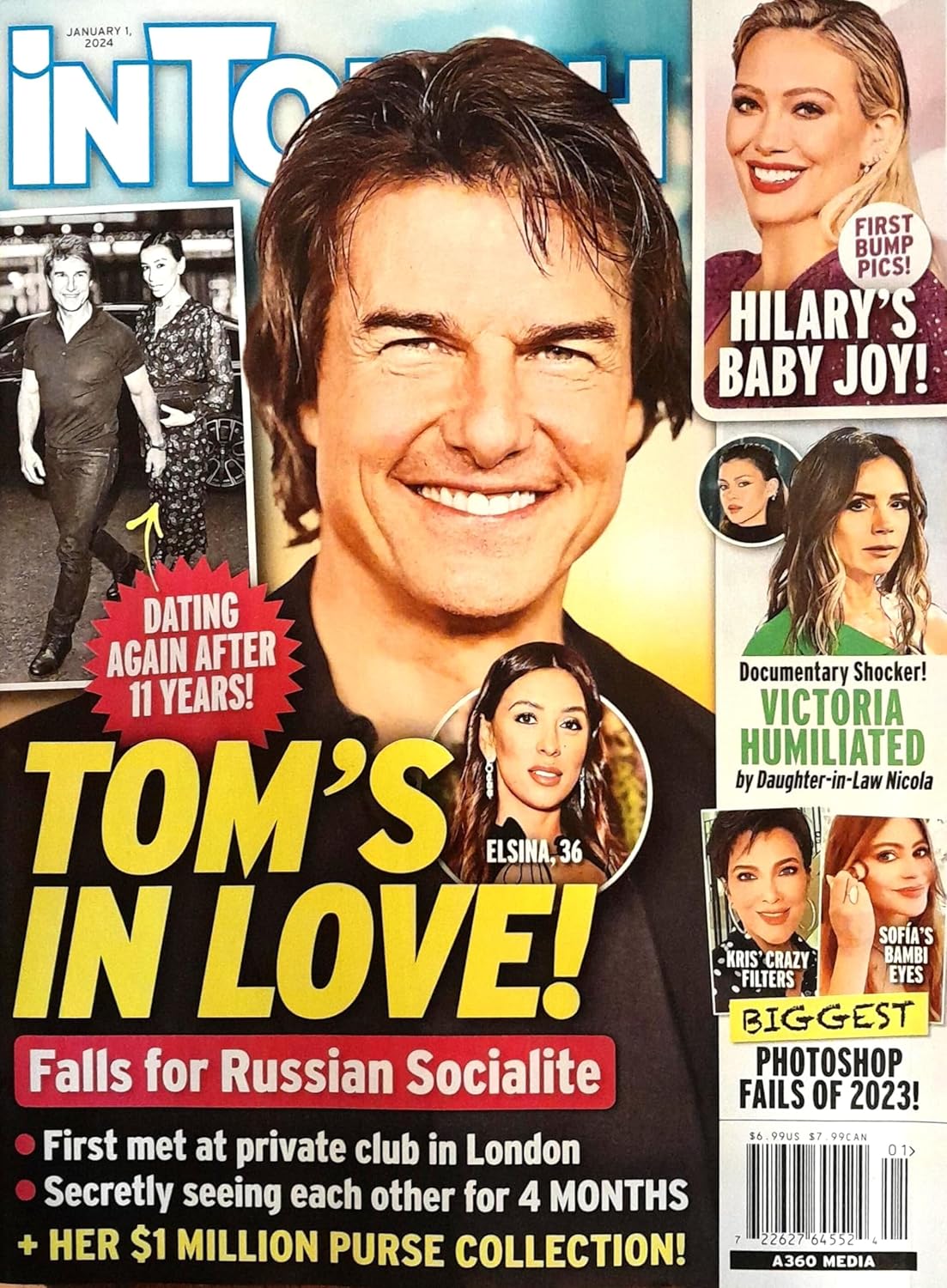 Intouch Magazine 1 January 2024 Tom'S In Love: Amazon.com: Books