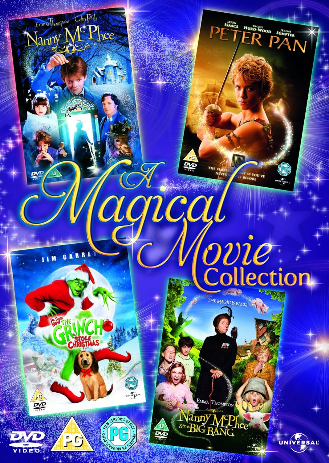 A Magical Movie Collection [DVD]: Amazon.co.uk: Jim Carrey, Taylor ...