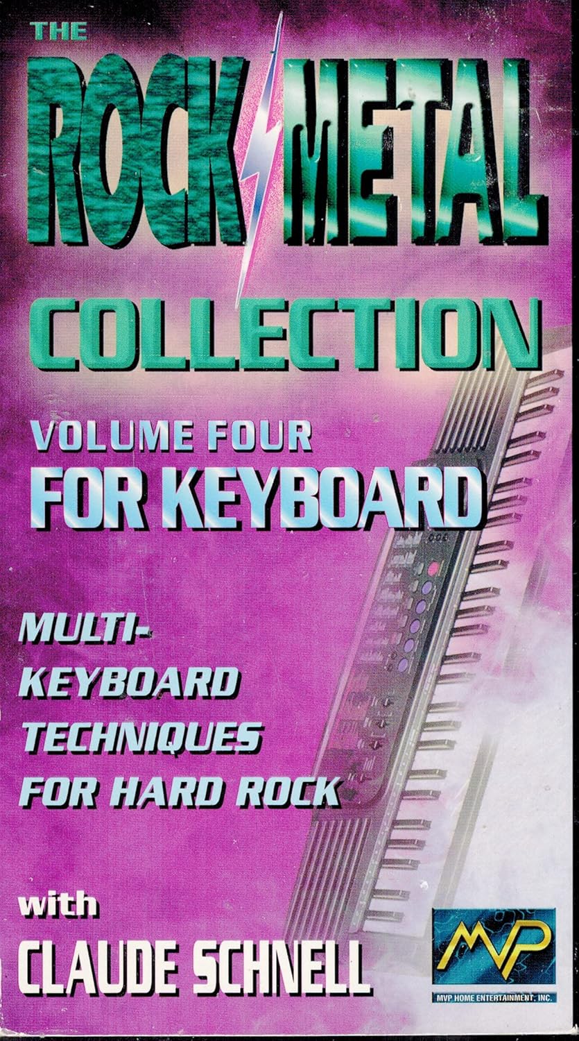 Amazon.com: Rock Metal Series: Claude Schnell [VHS] : Movies & TV