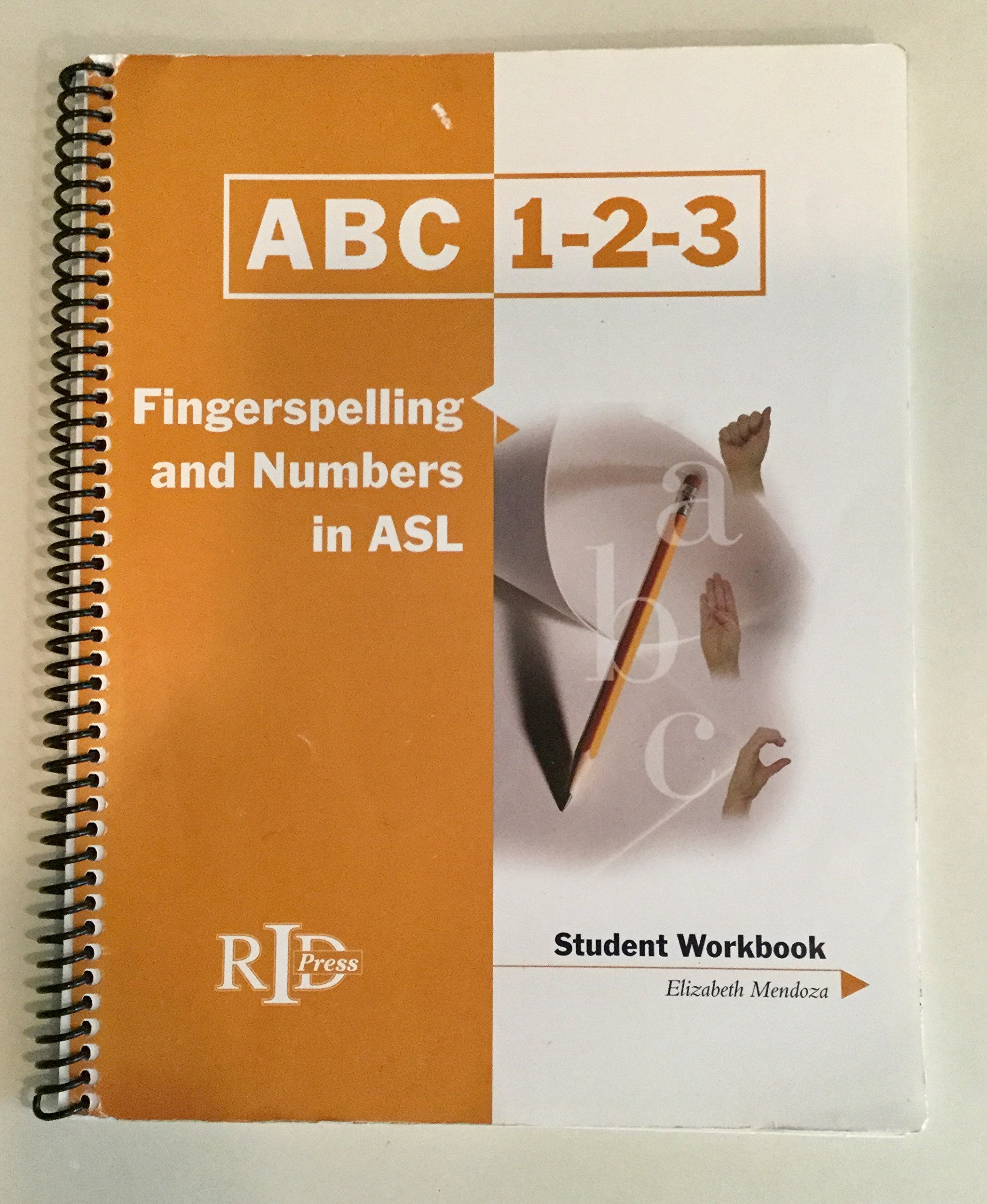 Amazon.com: ABC-123 Fingerspelling and Numbering in ASL (Student ...