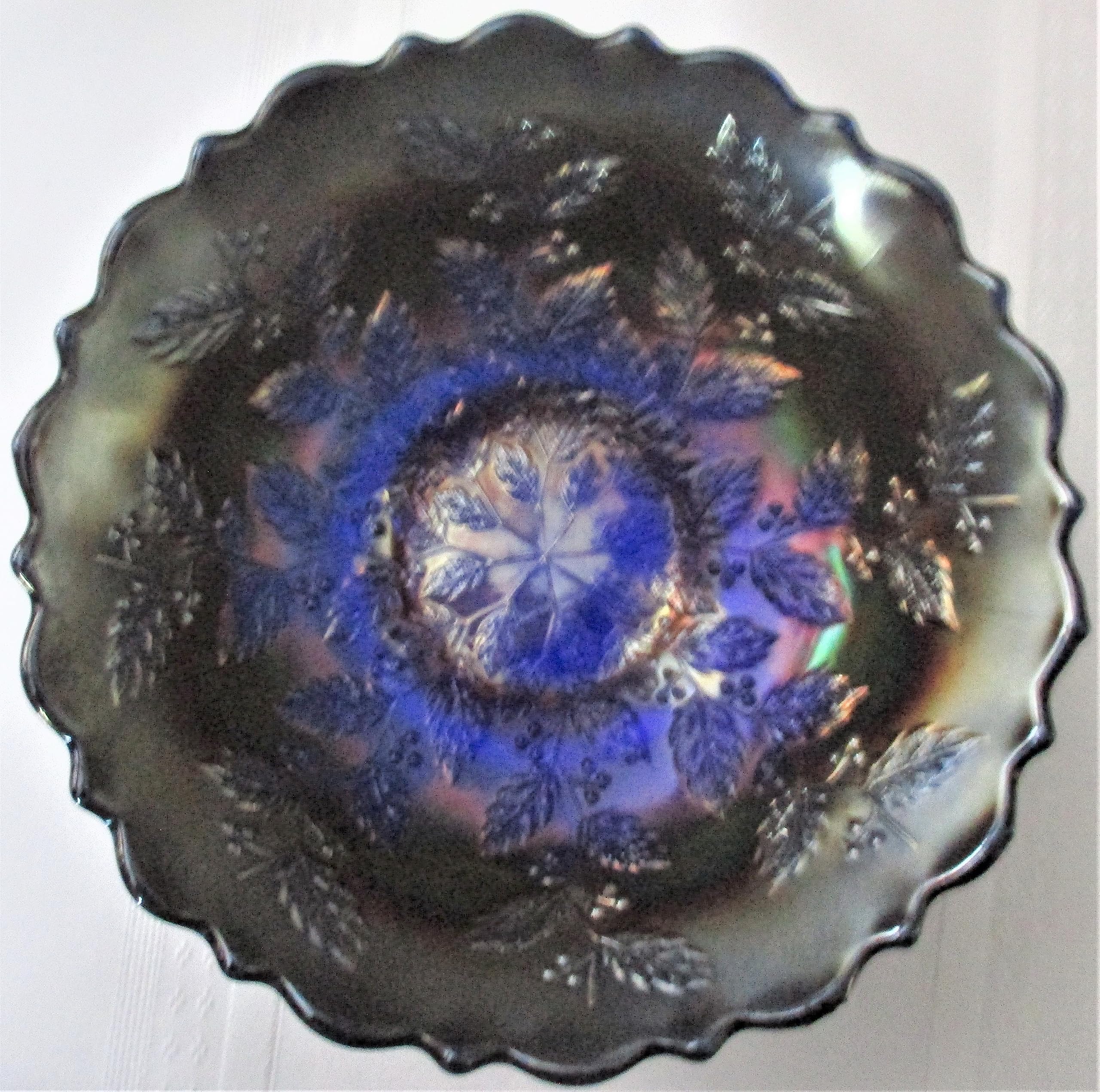 Most Valuable Carnival Glass Blue Beginners Guide To Carnival Glass