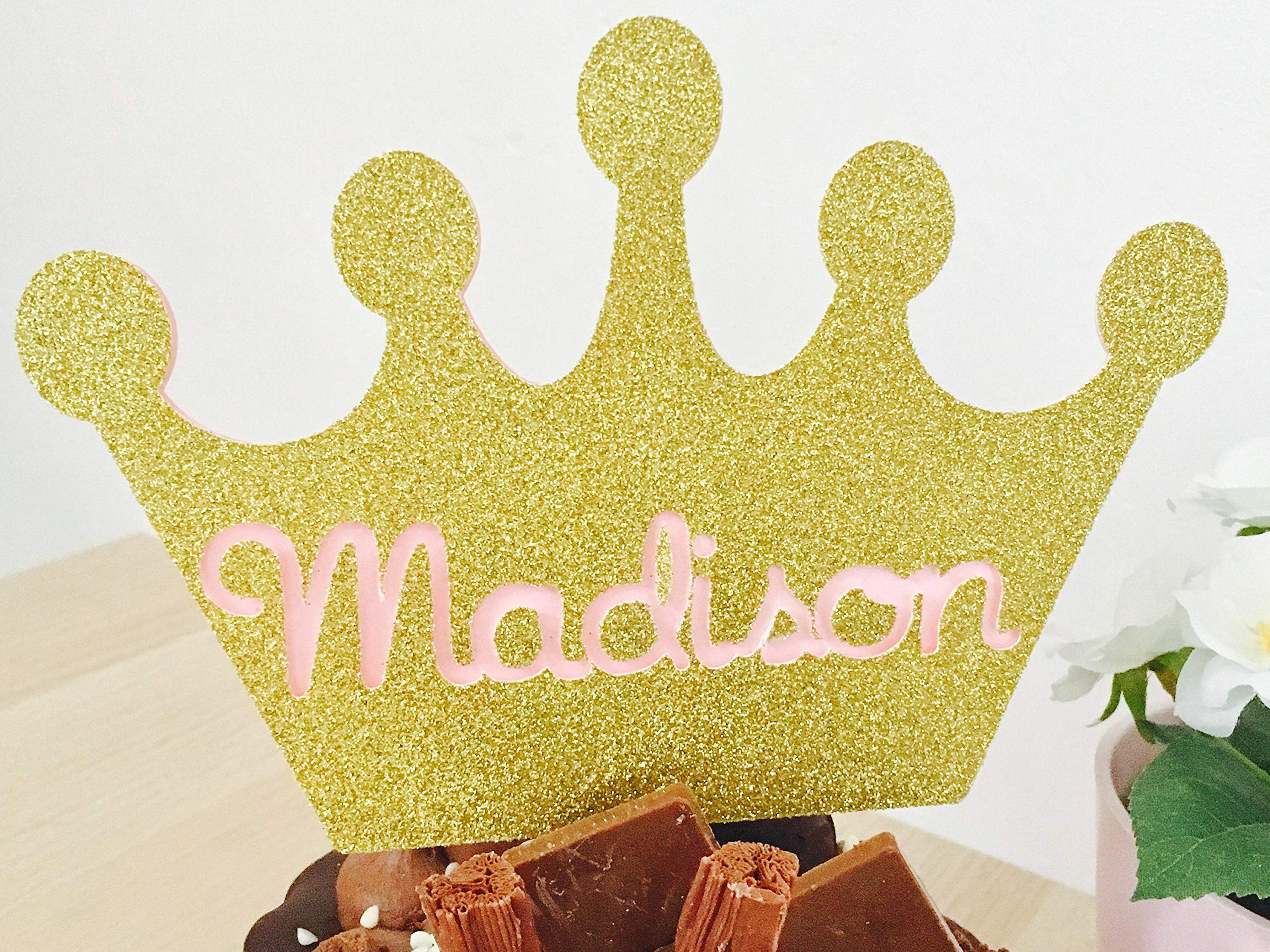 Crown Cake Topper Princess Cake Topper Prince Cake Topper Birthday ...