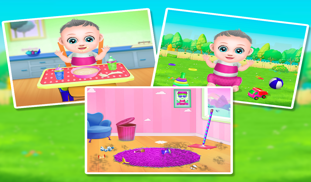 Newborn Baby care Babysitter: Baby activities kids Game - App on Amazon ...