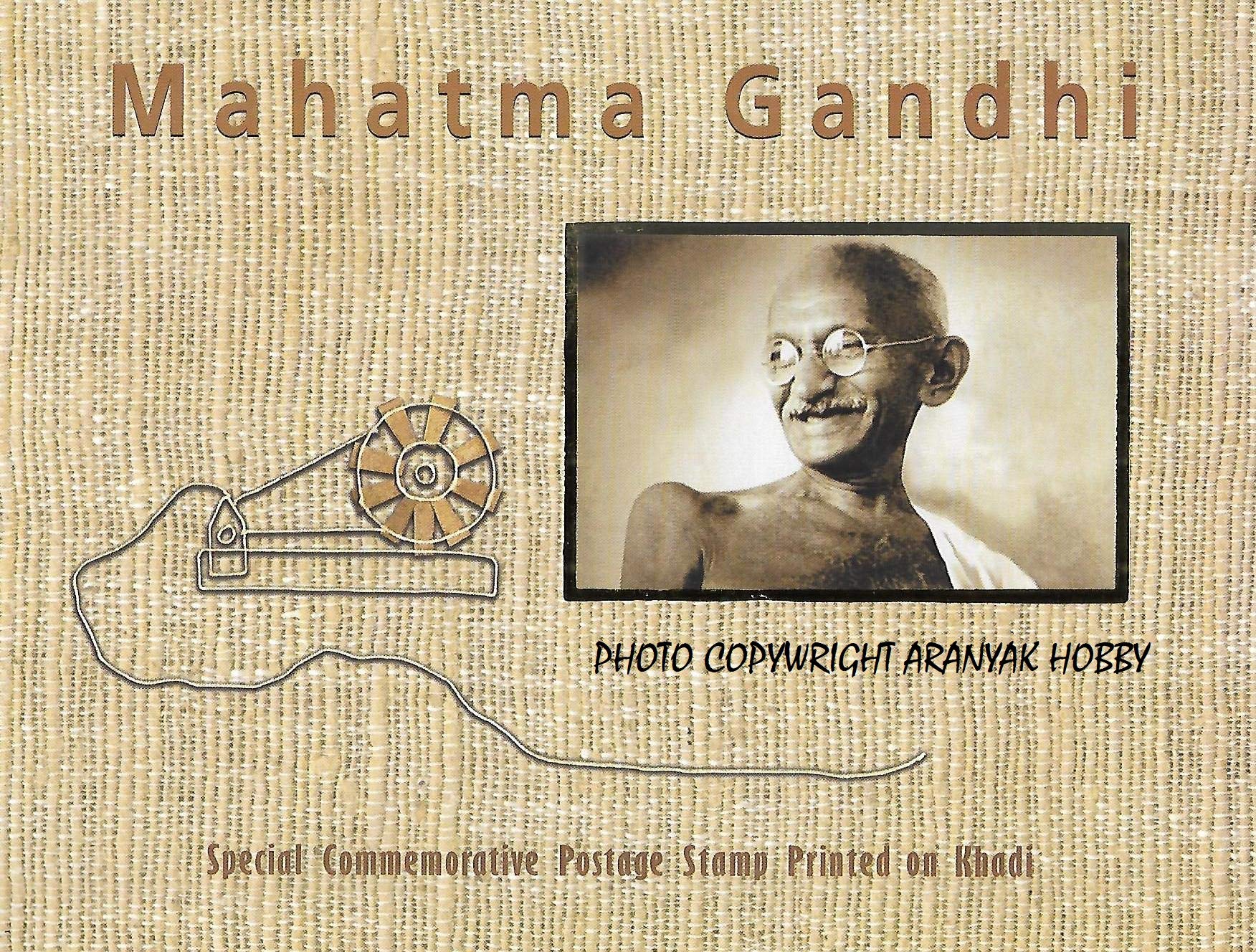 Buy Mahatma Gandhi Special Commemorative Postage Stamp Booklet. Stamp ...