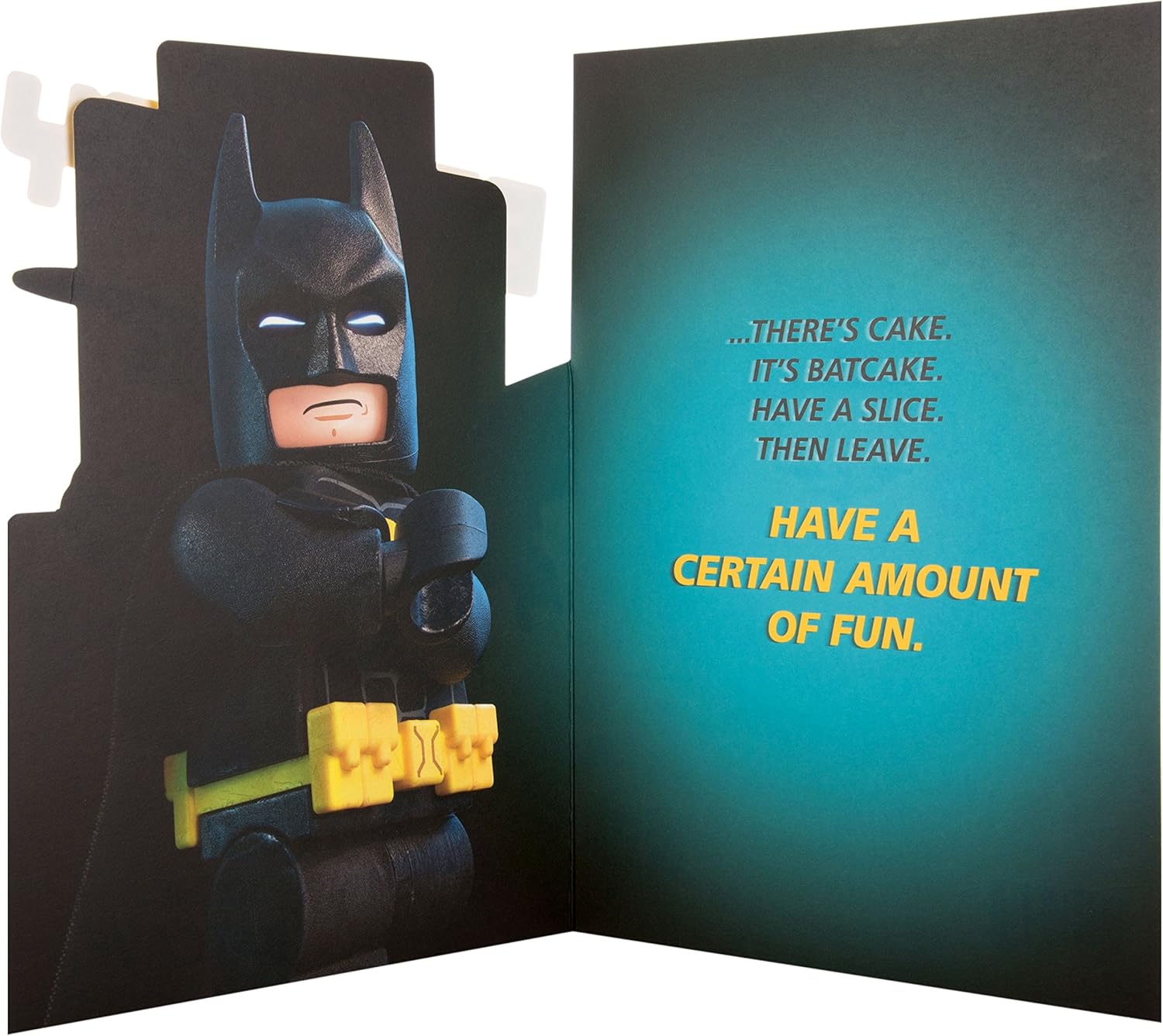 Hallmark Lego Batman Birthday Card ‘To The Batcave’ – Medium – BigaMart