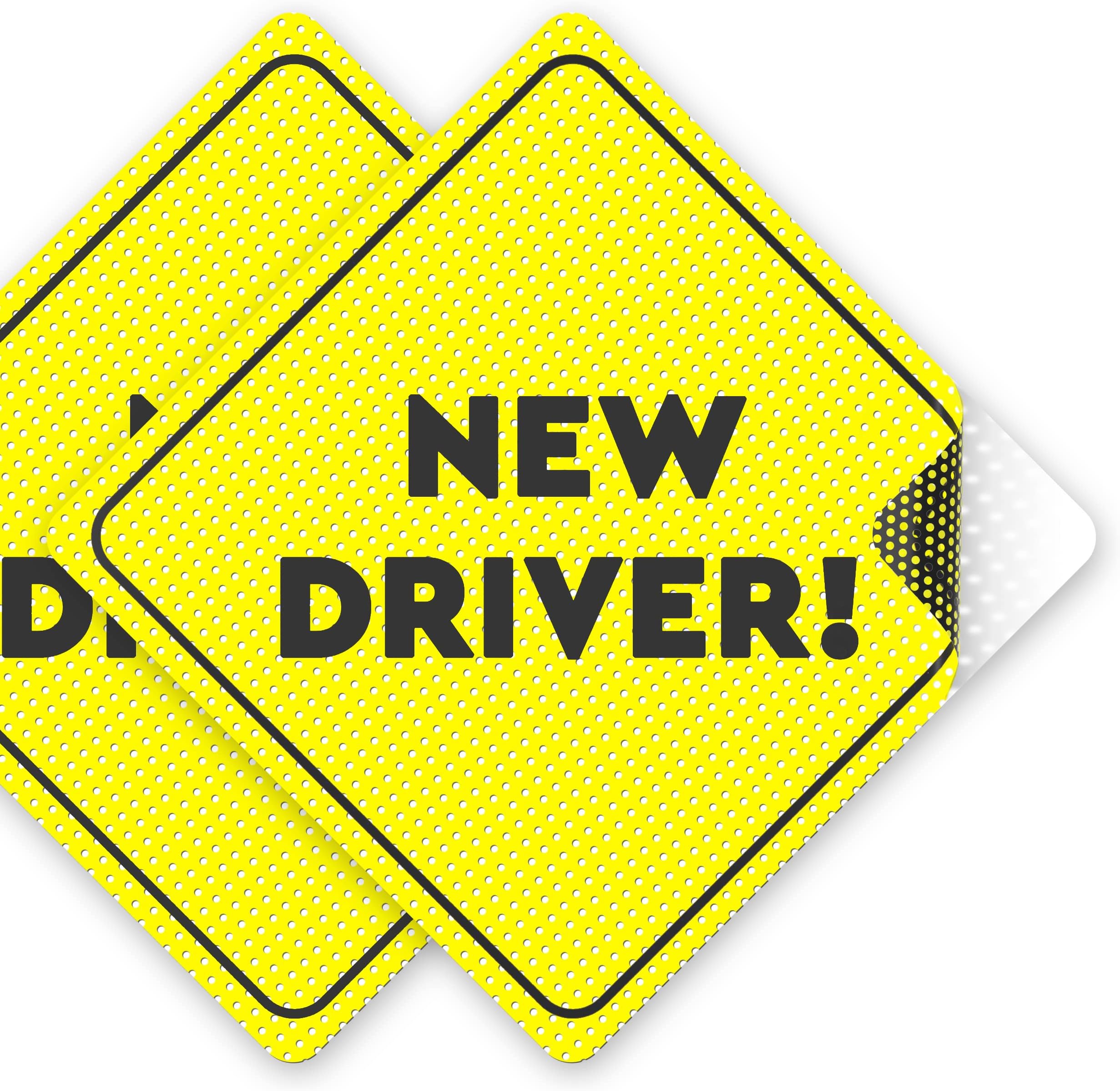 New Driver Car Sign, Learner Car Sign, Driving Test Car Sign, New ...