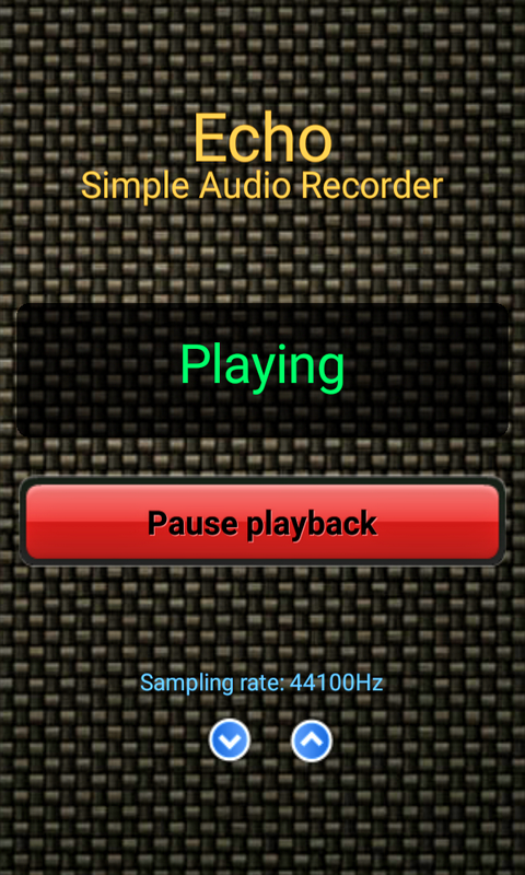 Echo Audio Recorder - App on Amazon Appstore