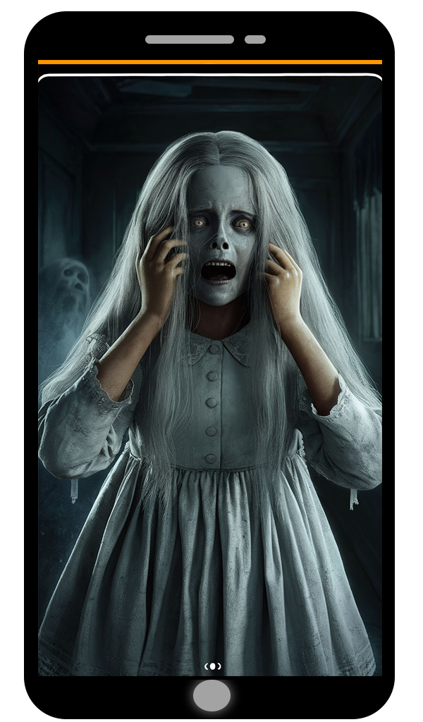 Scary Ghost Girl Fake Call Video Call For Kids: Interactive Fun and ...