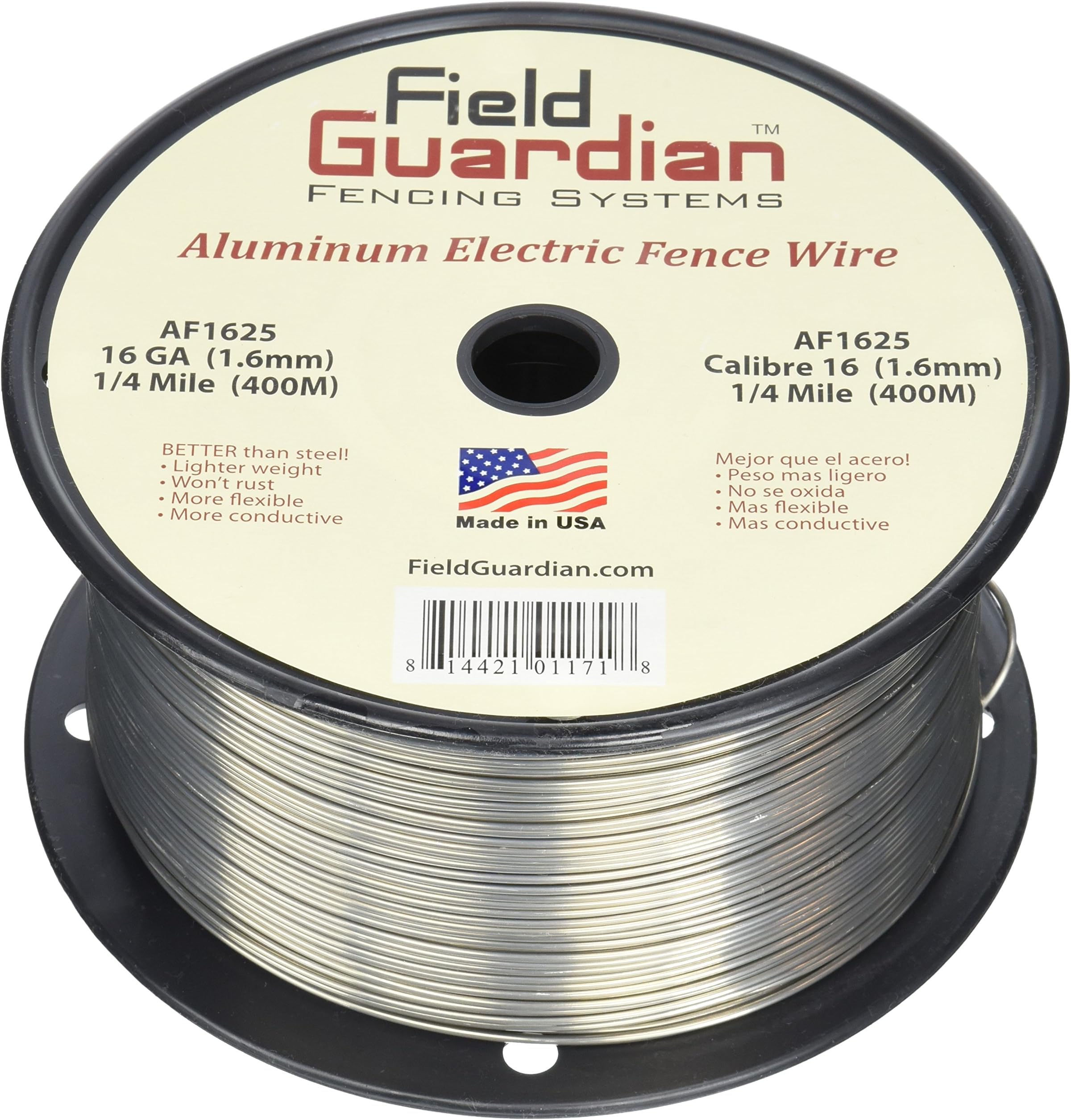 Amazon.com : Fi-Shock FW-00001T 1/4 Mile, 17 Gauge Spool Aluminum Wire ...