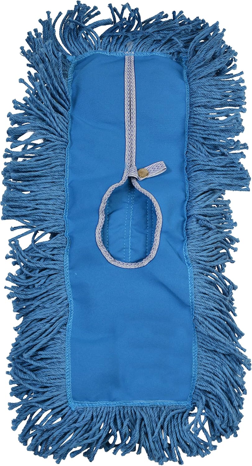 Amazon.com: Janico 4318 Bristles Static Charge Dust Mop, 5" x 18", Blue ...