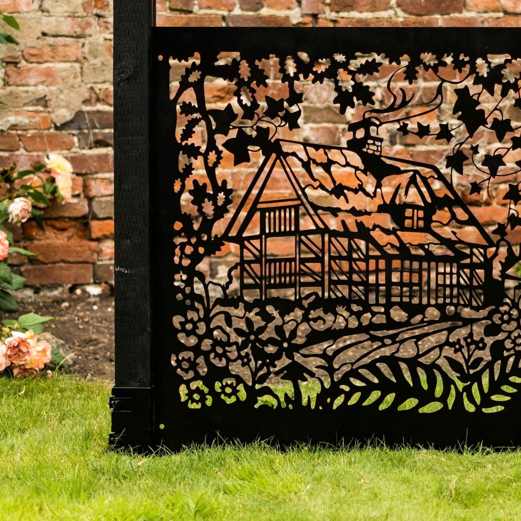 Outdoor Metal Screen Divider at Hudson Dyett blog