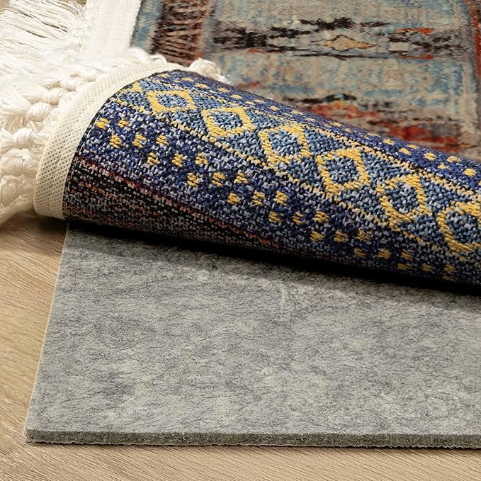 Amazon.com: Brakki Rug Pad 9x12 with Adhesive Surface and Rubber ...