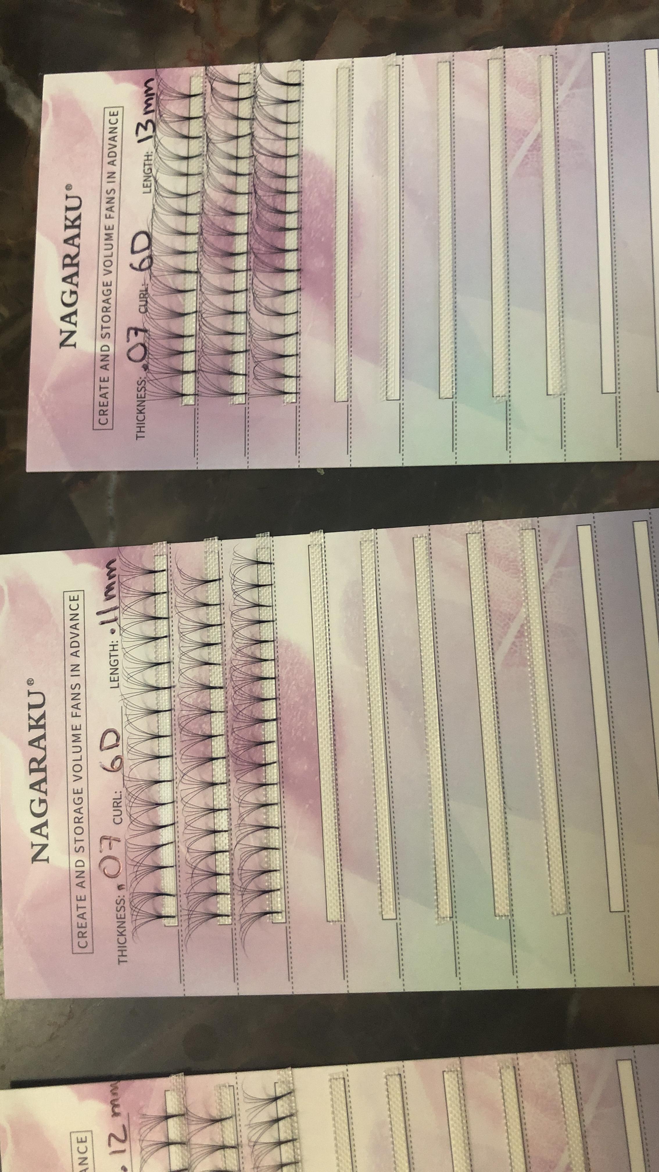 Amazon.com: NAGARAKU Magnetic Eyelash Board, Lash Extensions Tools ...