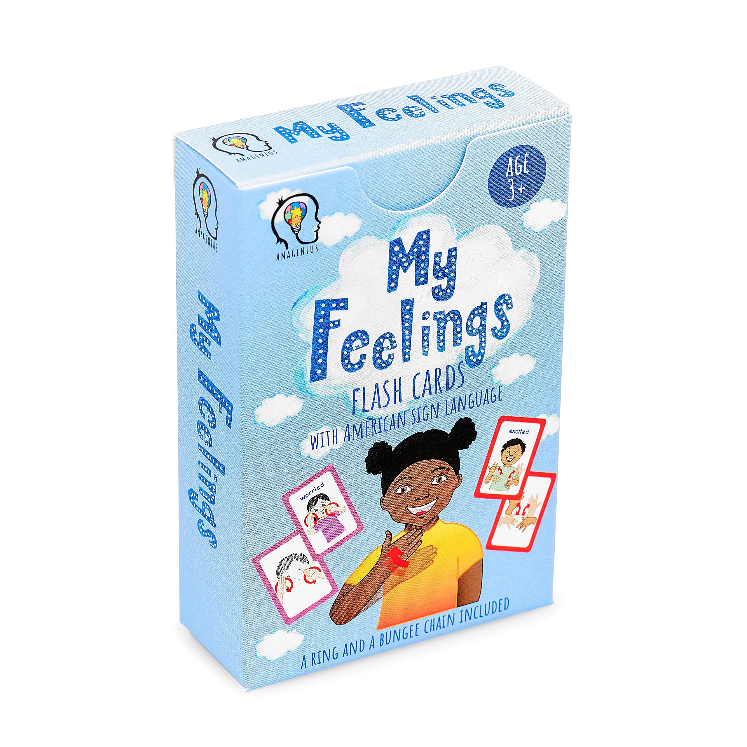 My Feelings and Emotions ASL Cards for Speech Delay Non-Verbal or Deaf ...