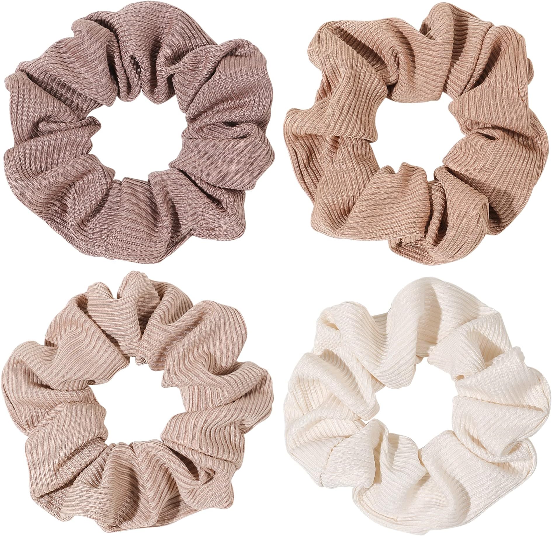Amazon.com : Ivyu Scrunchie, Big Cotton Scrunchies for Women's and ...