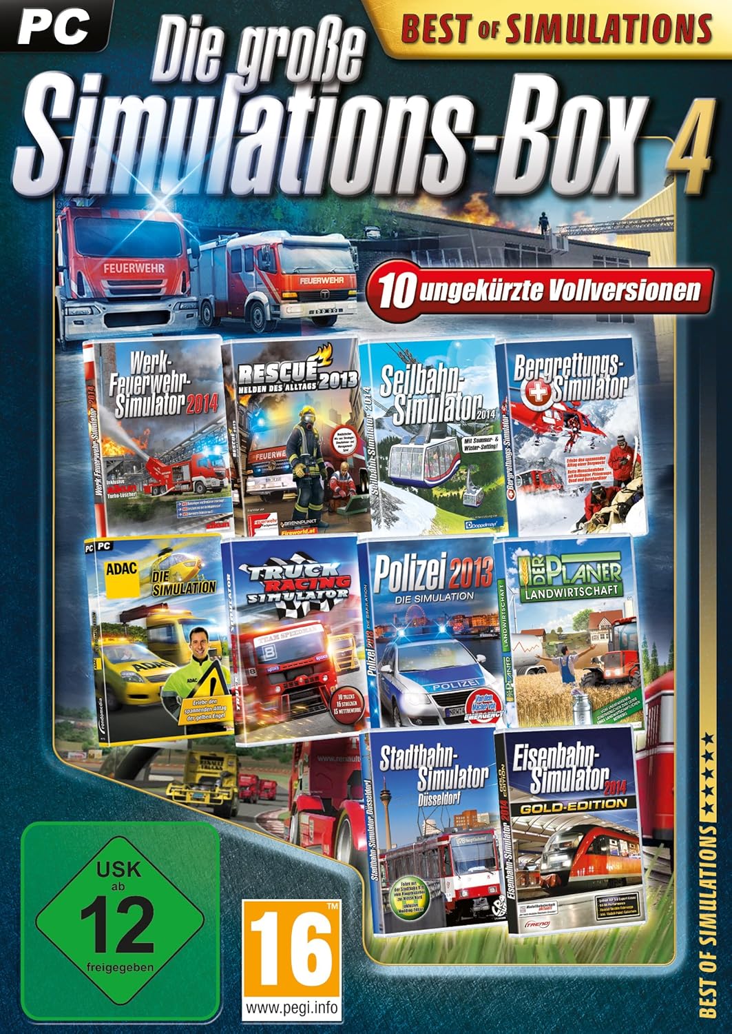 Die große Simulations-Box 4: Best of Simulations : Amazon.de: Games