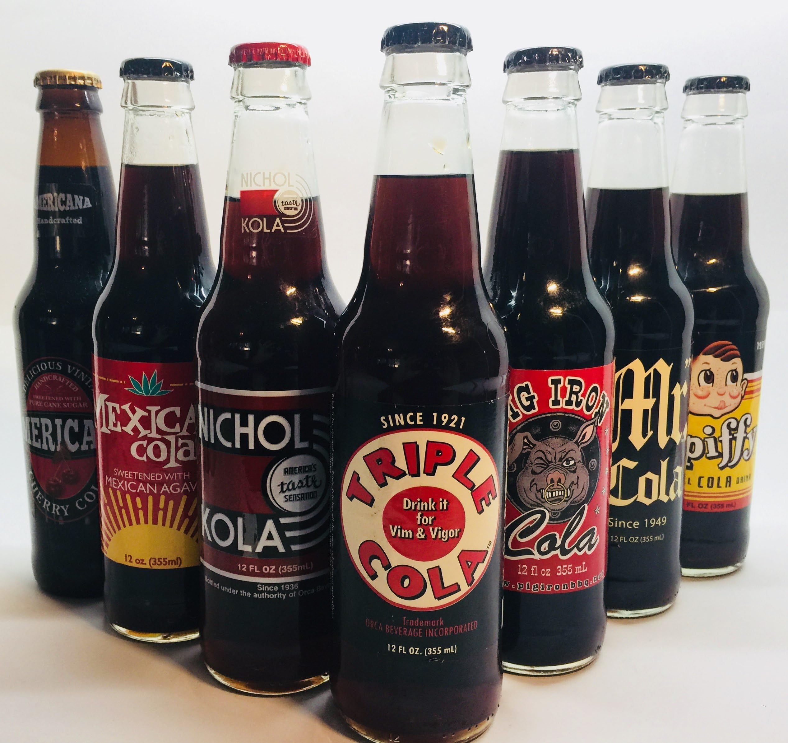 Amazon.com : (Mix Case) Cola Collection 12 Pack : Root Beer Soft Drinks ...