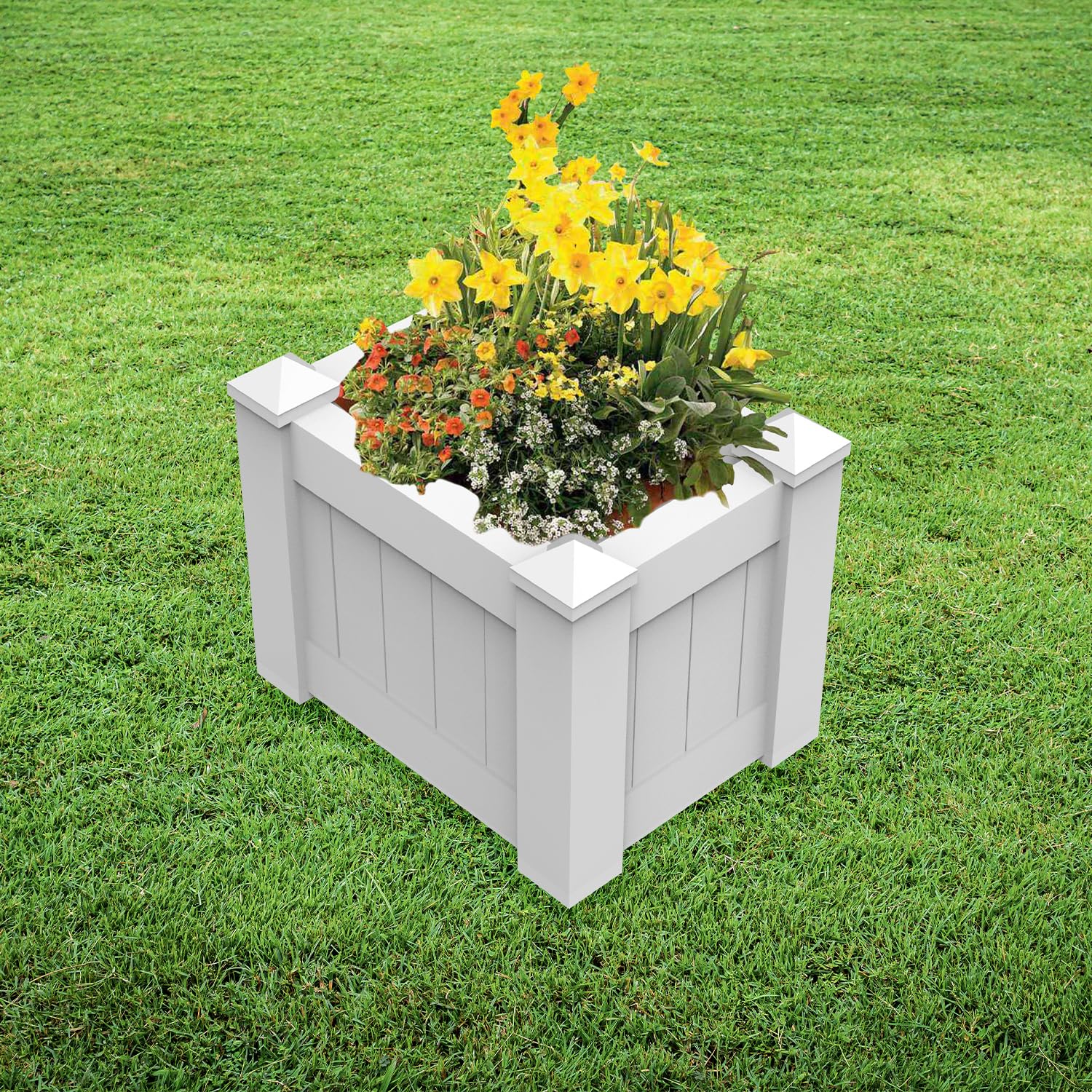 Above Ground Planter Boxes Outsunny Set Of 2 Raised Garden Bed Metal