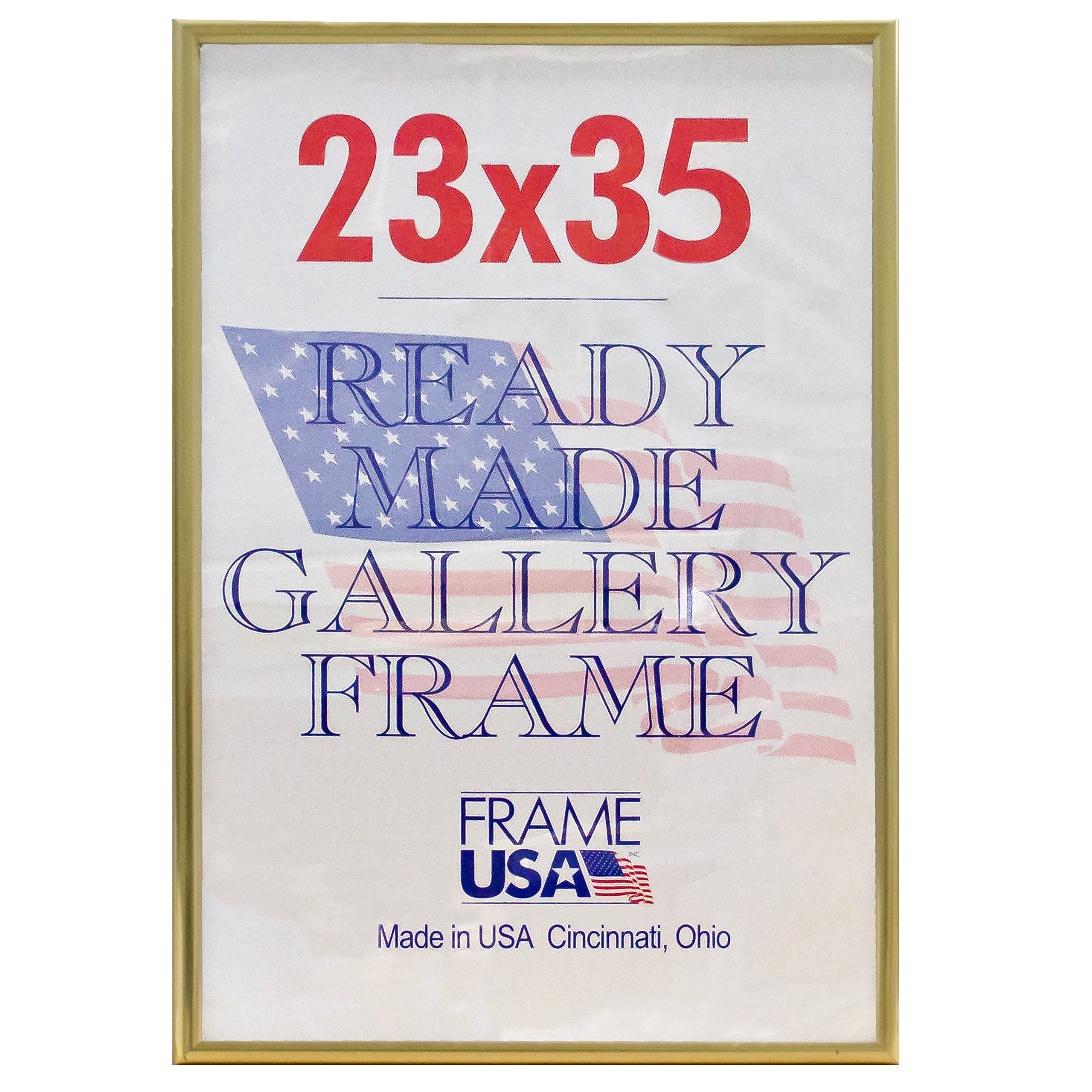 Amazon.com - Frame USA 23x35 Deluxe Polystyrene Plastic Poster Frames ...