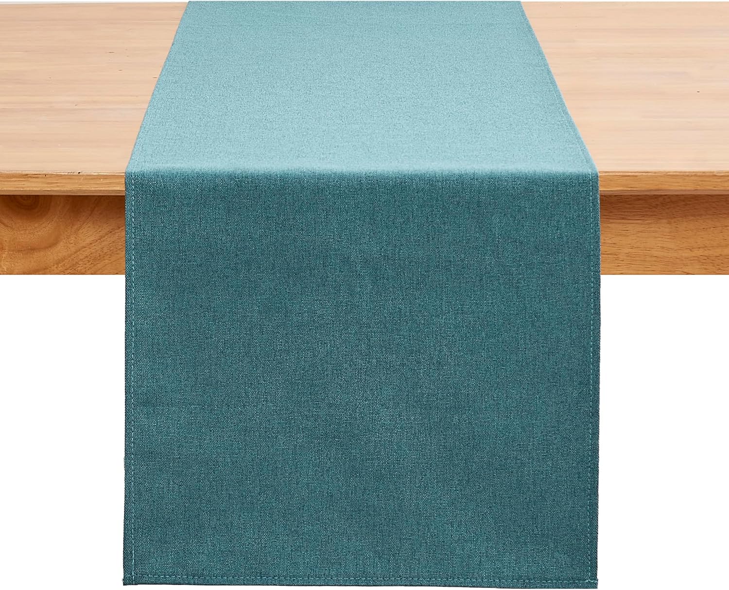 Amazon.com: Winotic Dark Green Table Runner 13 x72 Inches Long, Cotton ...