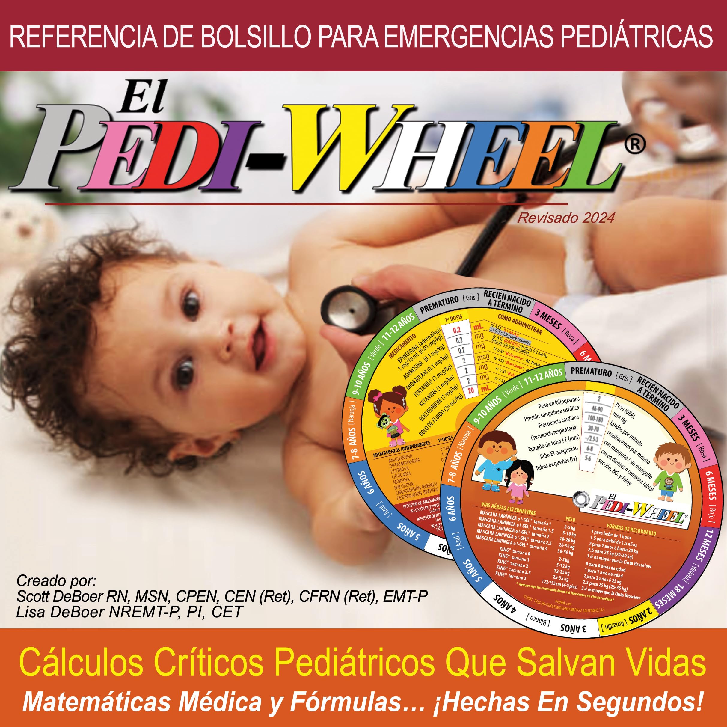 Amazon.com: El Pedi-Wheel - Referencia de Bolsillo para Emergencias ...