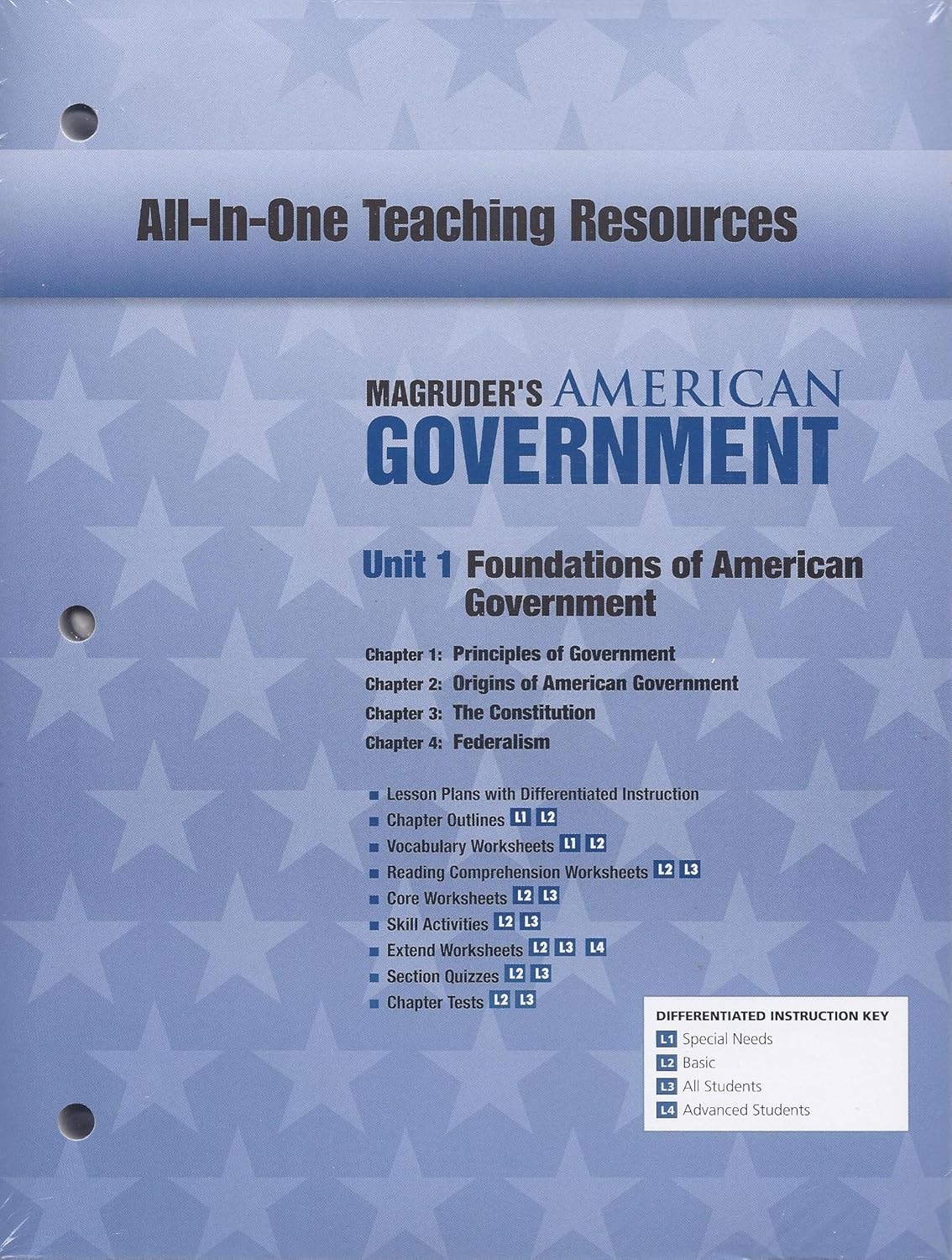 Pearson- Magruder"s American Government All-In-One-Teaching Resources ...