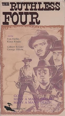 Amazon.com: Ruthless Four [VHS] : Van Heflin, Gilbert Roland, Klaus ...