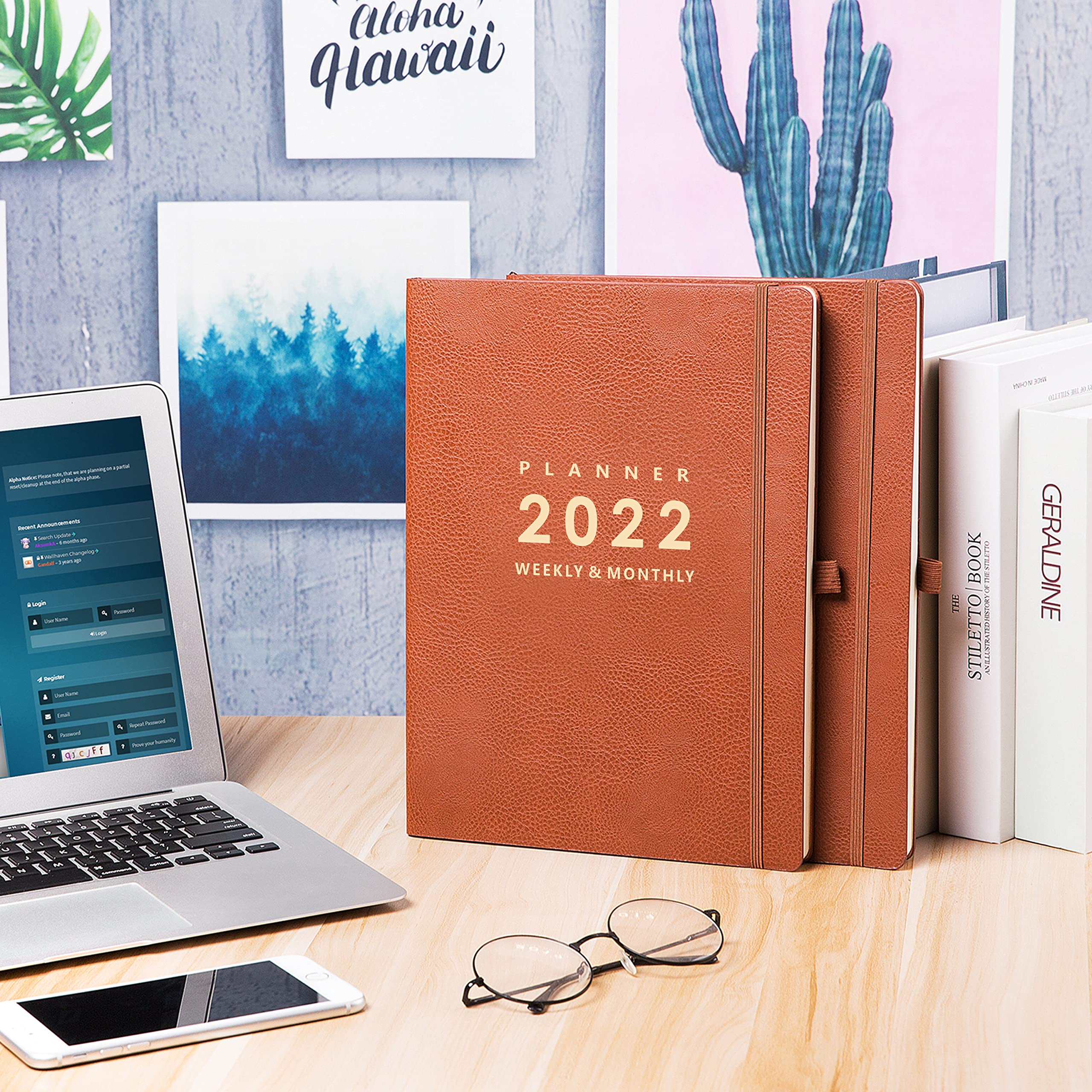 Amazon Brand - Eono 2022 Diary , 2022 A4 Week to View Diary from Jan ...