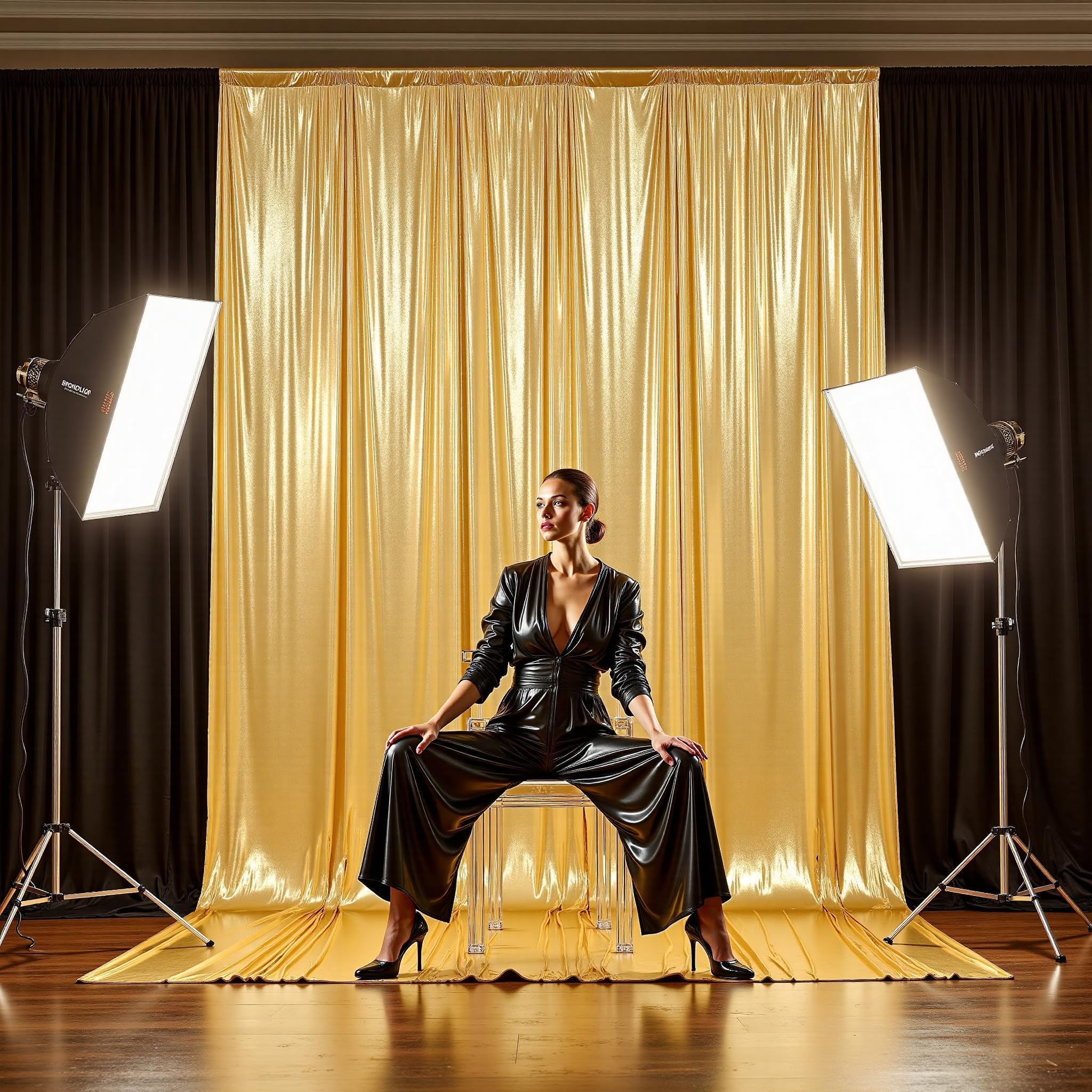 Amazon.com: 10x10 ft Gold Sequin Backdrop Curtain Panels for Parties ...