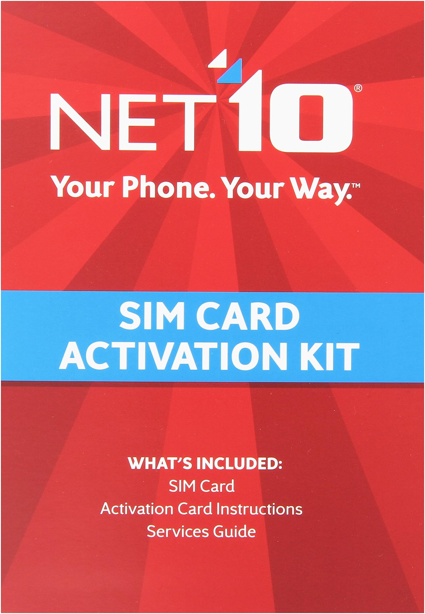 Amazon.com: Net10 Sim Card for T-Mobile - Retail Packaging - White ...