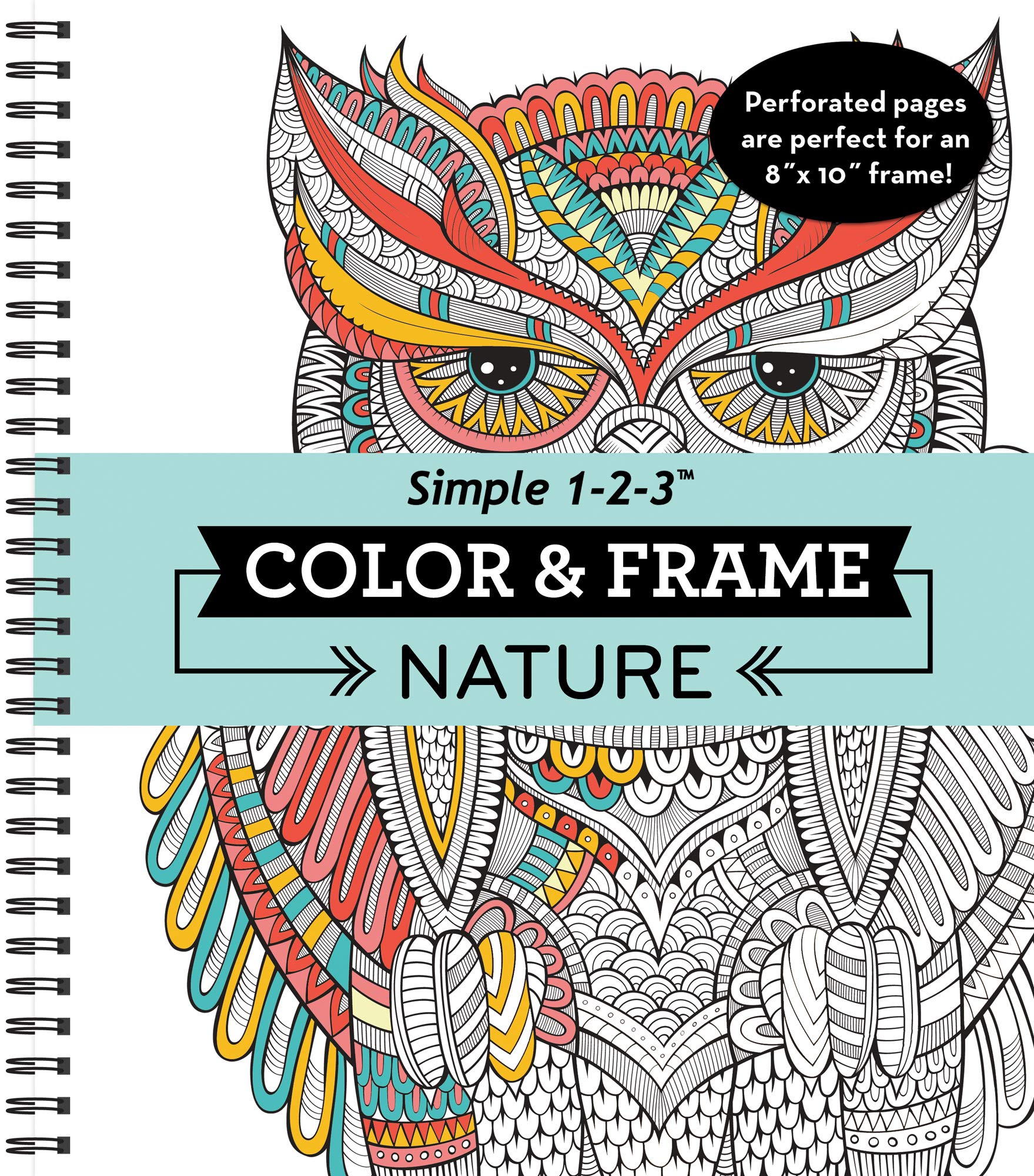 Color & Frame - Nature (Adult Coloring Book): New Seasons, Publications ...