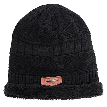 Buy iSWEVEN Stretchable Skull Cap (4014) Inside Fur for Boys Man Women ...