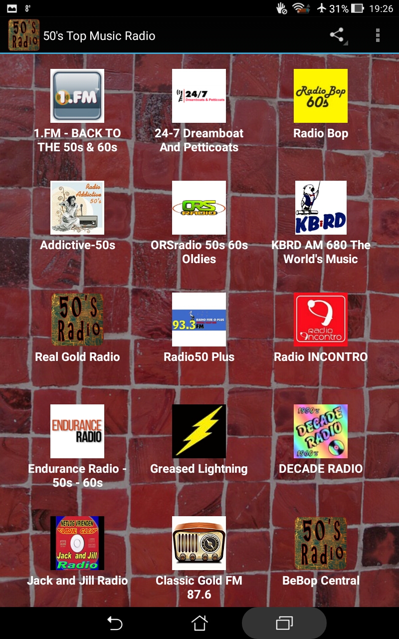 50's Top Music Radio - App on Amazon Appstore