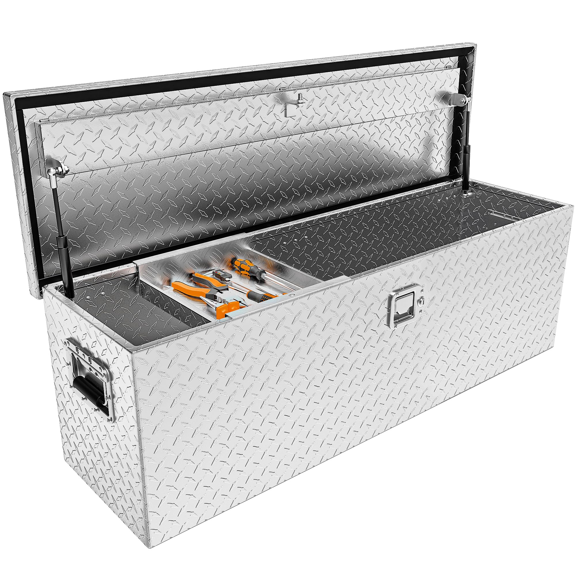 Snapklik.com : YITAMOTOR 48 Inch Truck Bed Tool Boxes Heavy Duty Aluminum