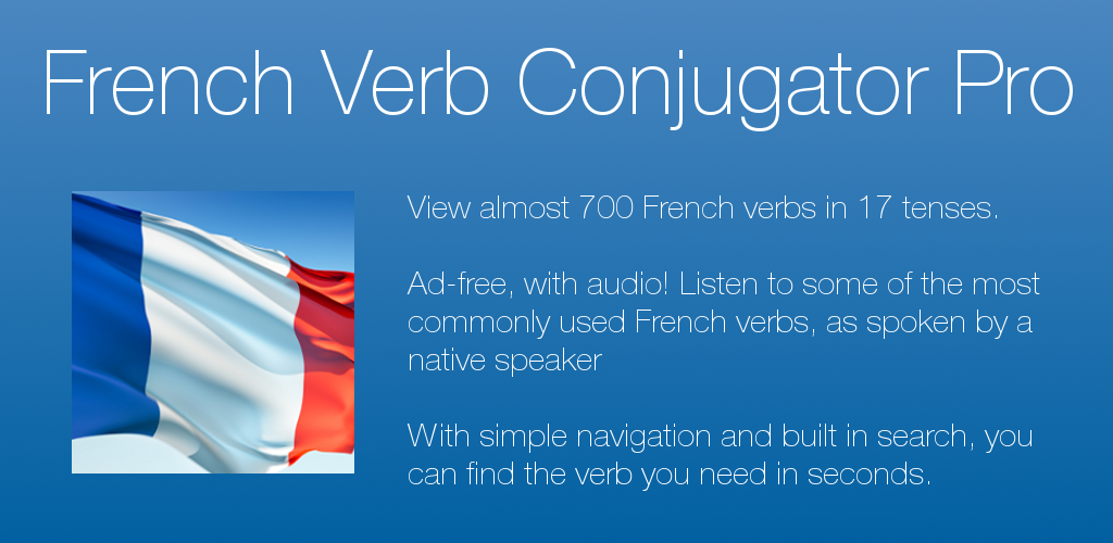 French Verb Conjugator Pro:Amazon.com:Appstore for Android
