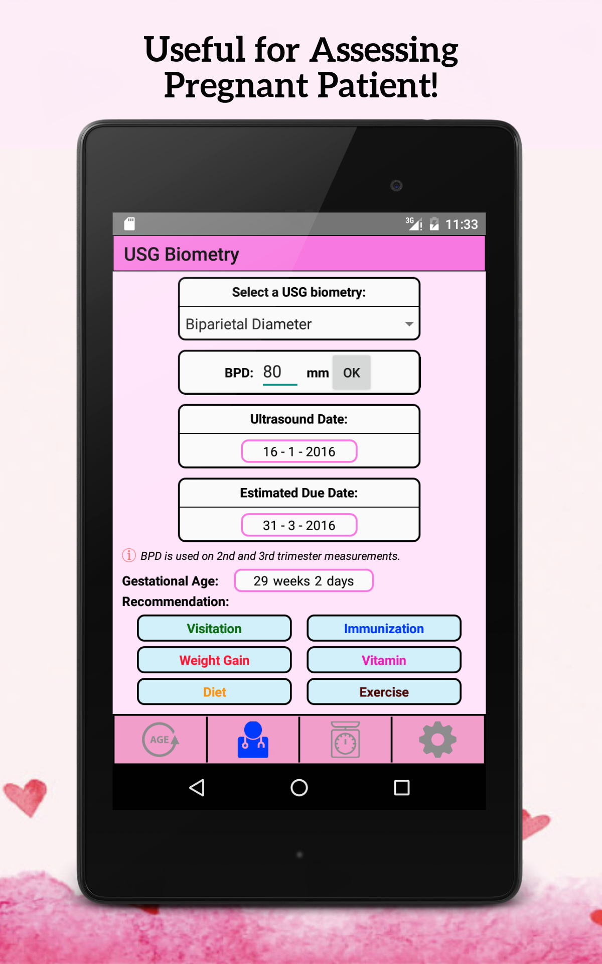 Pregnancy Calculators Pro - App on Amazon Appstore