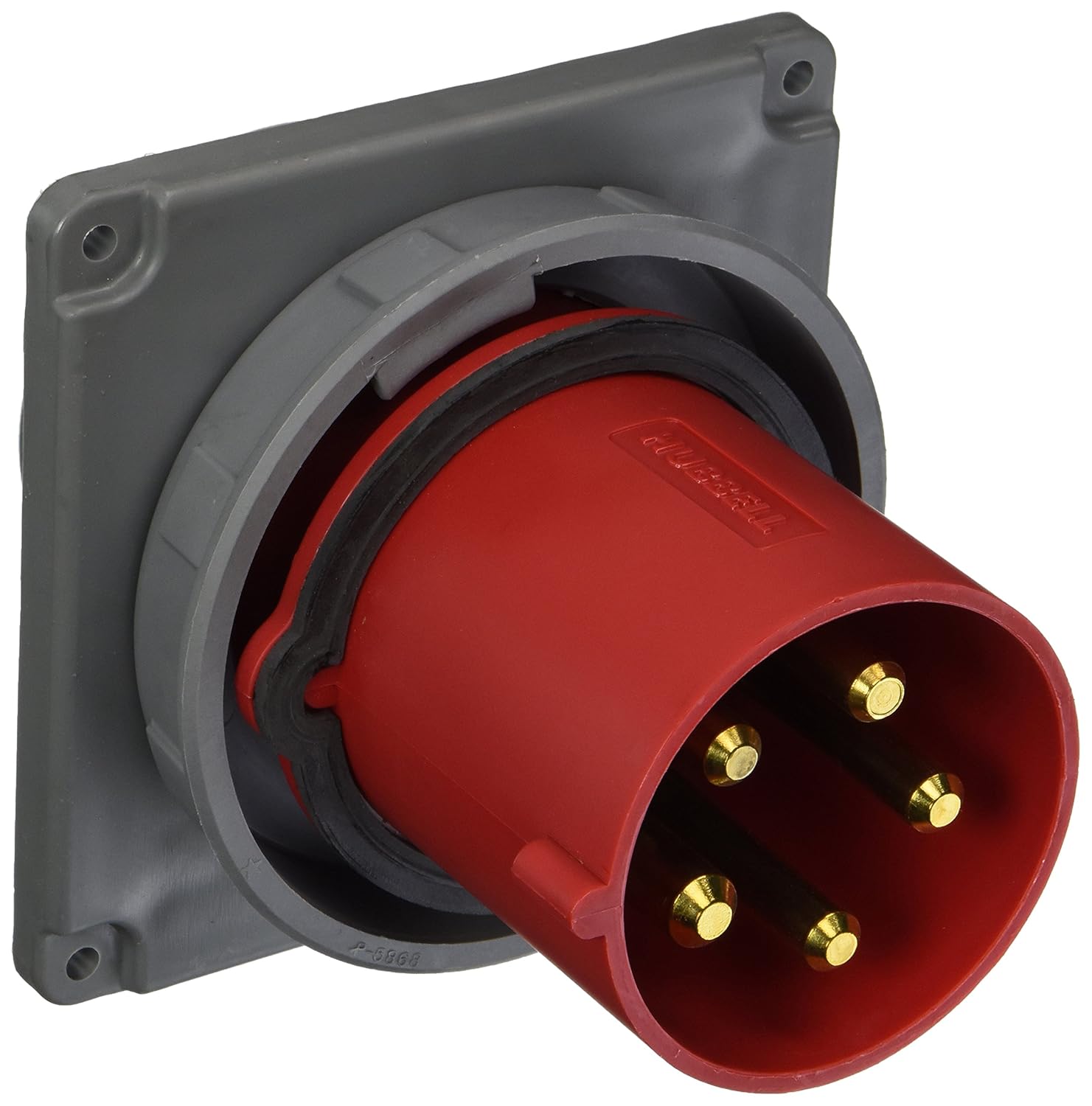 Hubbell HBL5100B7W PIN and Sleeve Inlet PS,IEC,Inlet, 4P5W, 100A 277 ...