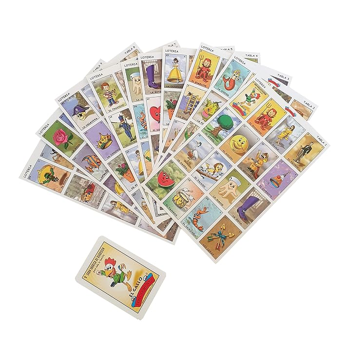 Buy Mexican Bingo for Kids / Loteria Mexicana para Niños / Loteria ...