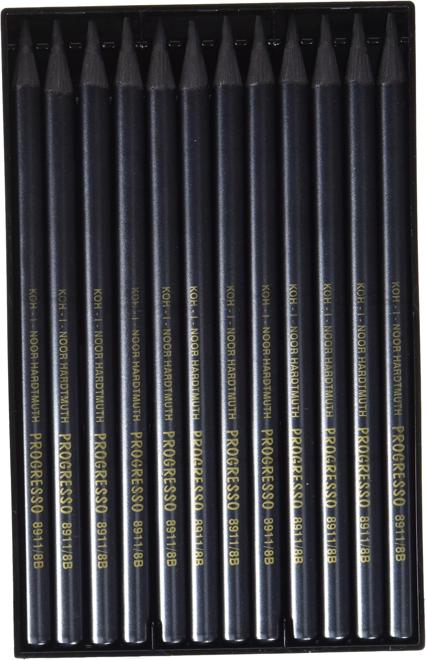 KOH-I-NOOR Progresso 8B Woodless Graphite Pencil (Box of 12) : Amazon ...