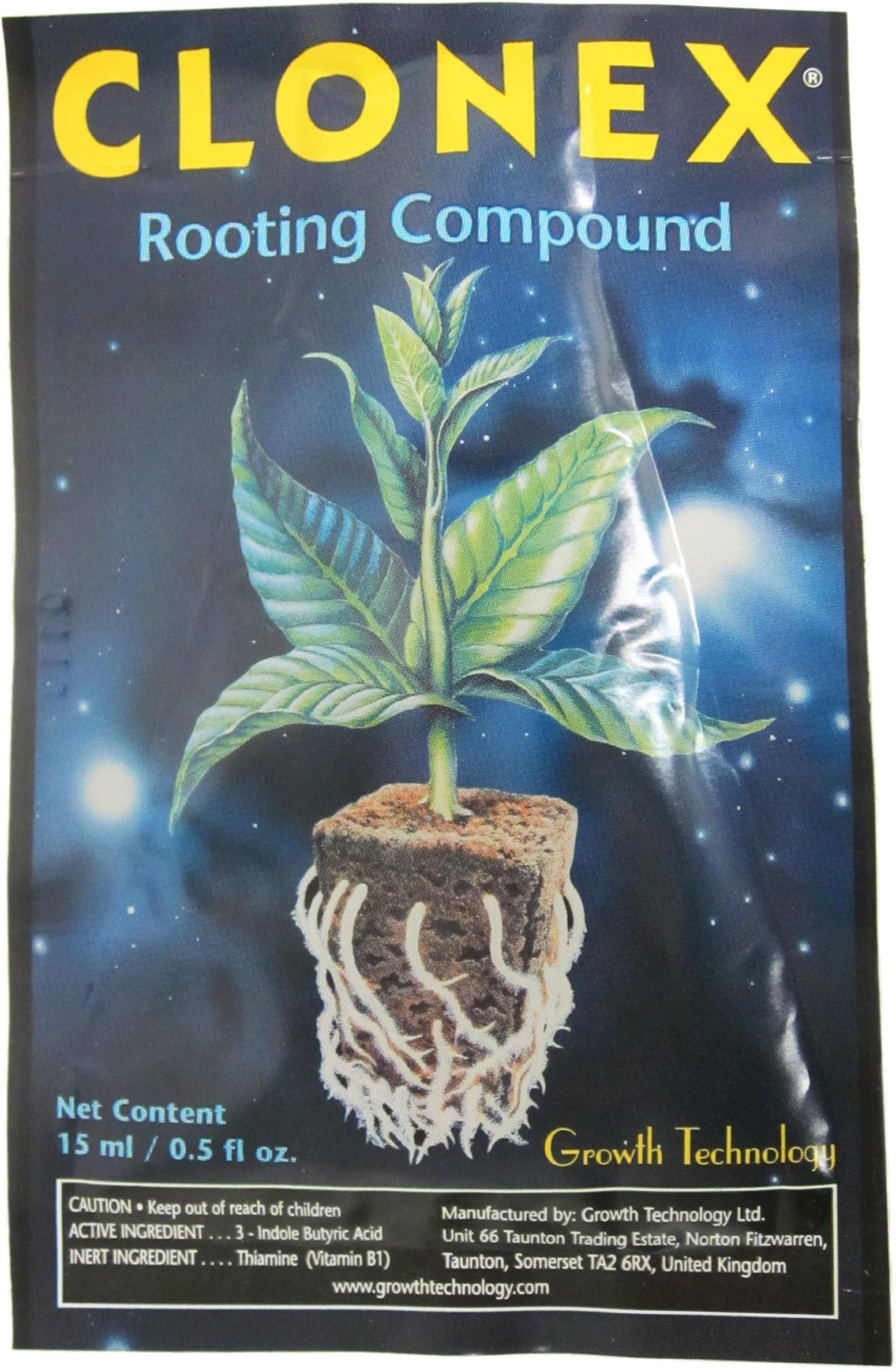 Amazon.com : Clonex Rooting Compound Gel Packets, 15ML : Soil And Soil ...