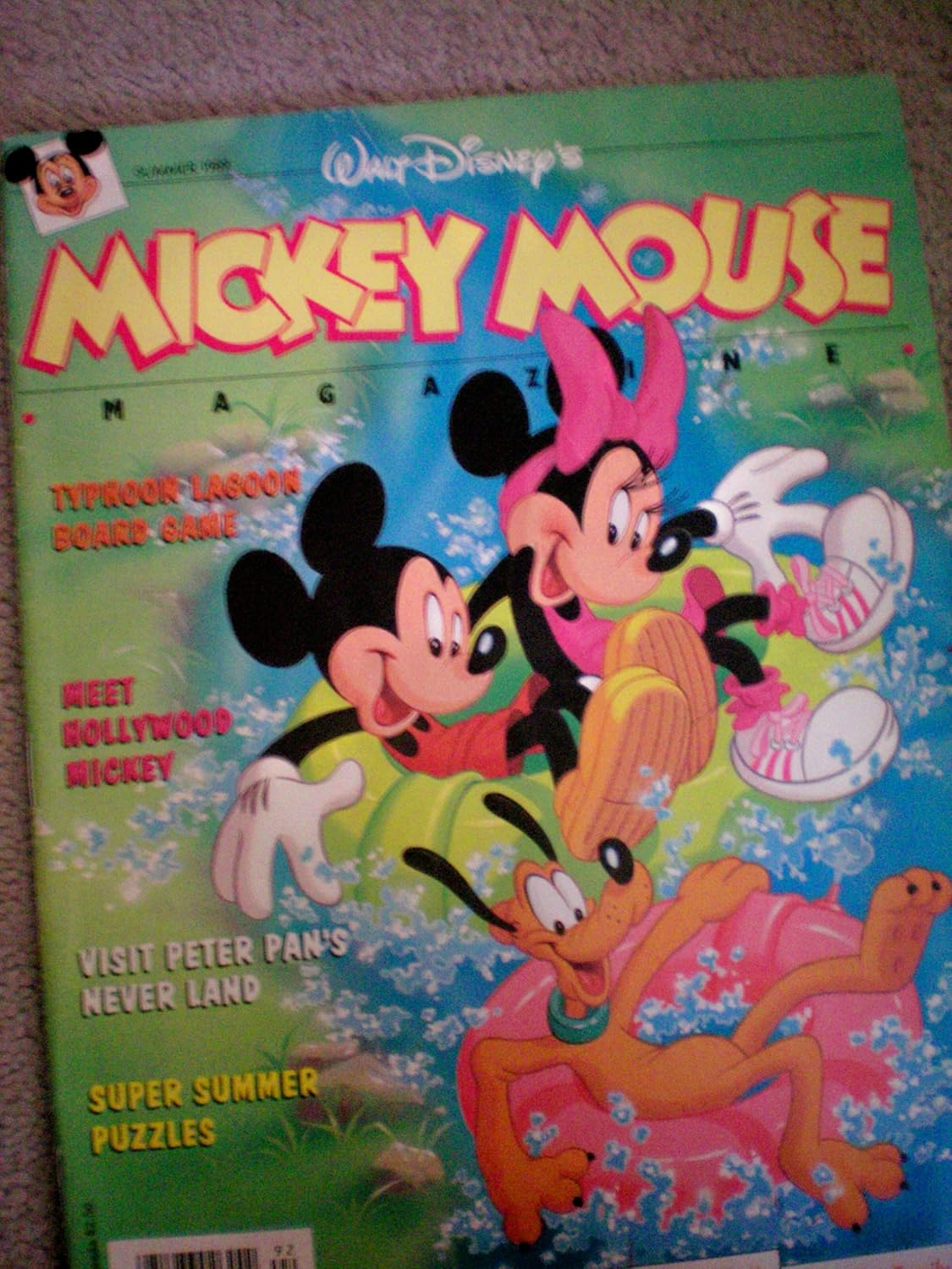 Walt Disney's Mickey Mouse Magazine Summer 1989: Amazon.com: Books