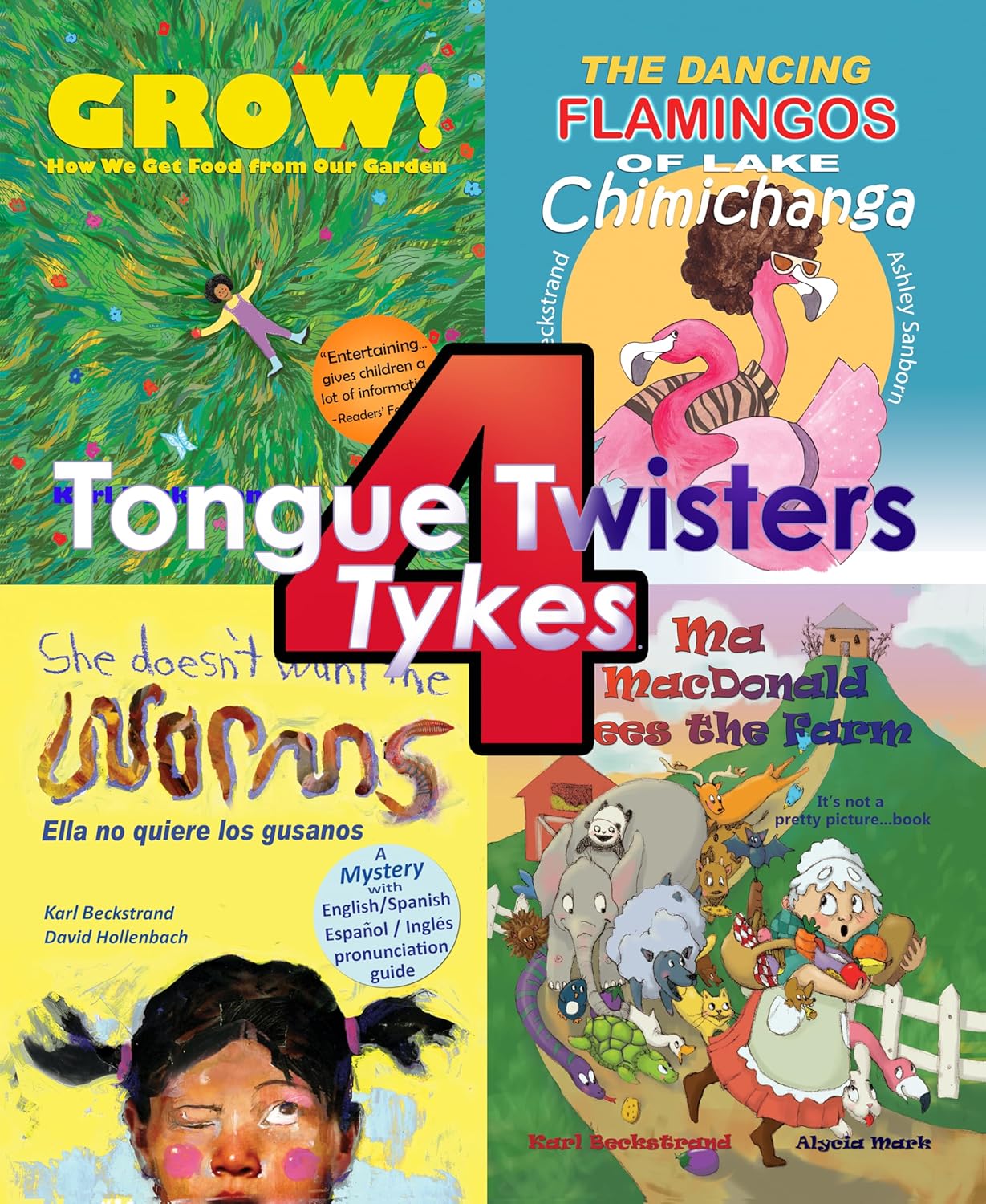 4 Tongue Twisters for Tykes: Food & Animal Humor for Kids (Tongue ...