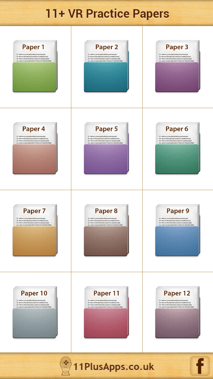 11+ Verbal Reasoning - Practice Papers Lite - App on Amazon Appstore