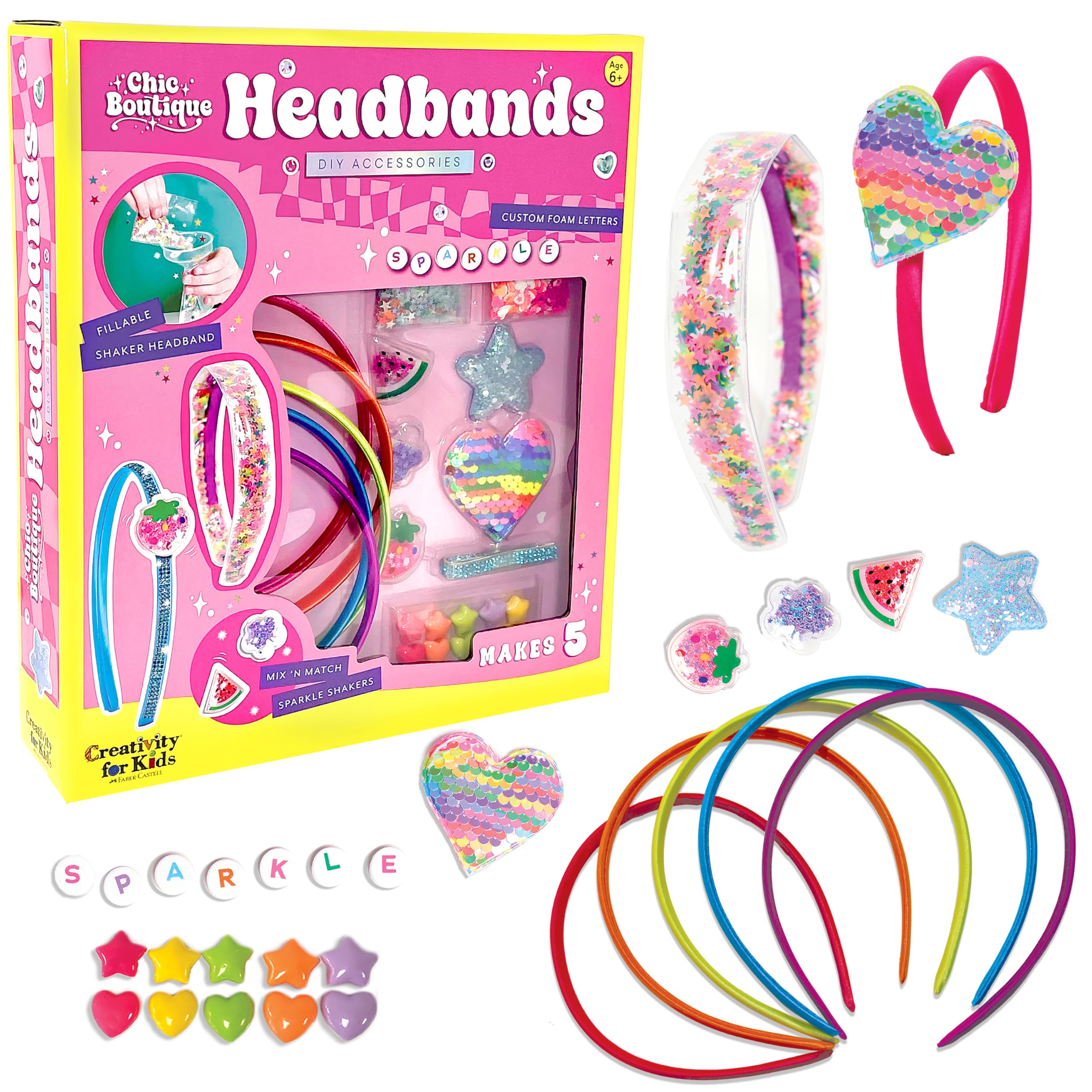 Amazon.com: Creativity for Kids Chic Boutique Headbands: Create 5 DIY ...