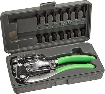 XtremepowerUS Hand Held Power Punch, Sheet Metal Hole Punch Kit - Hand ...