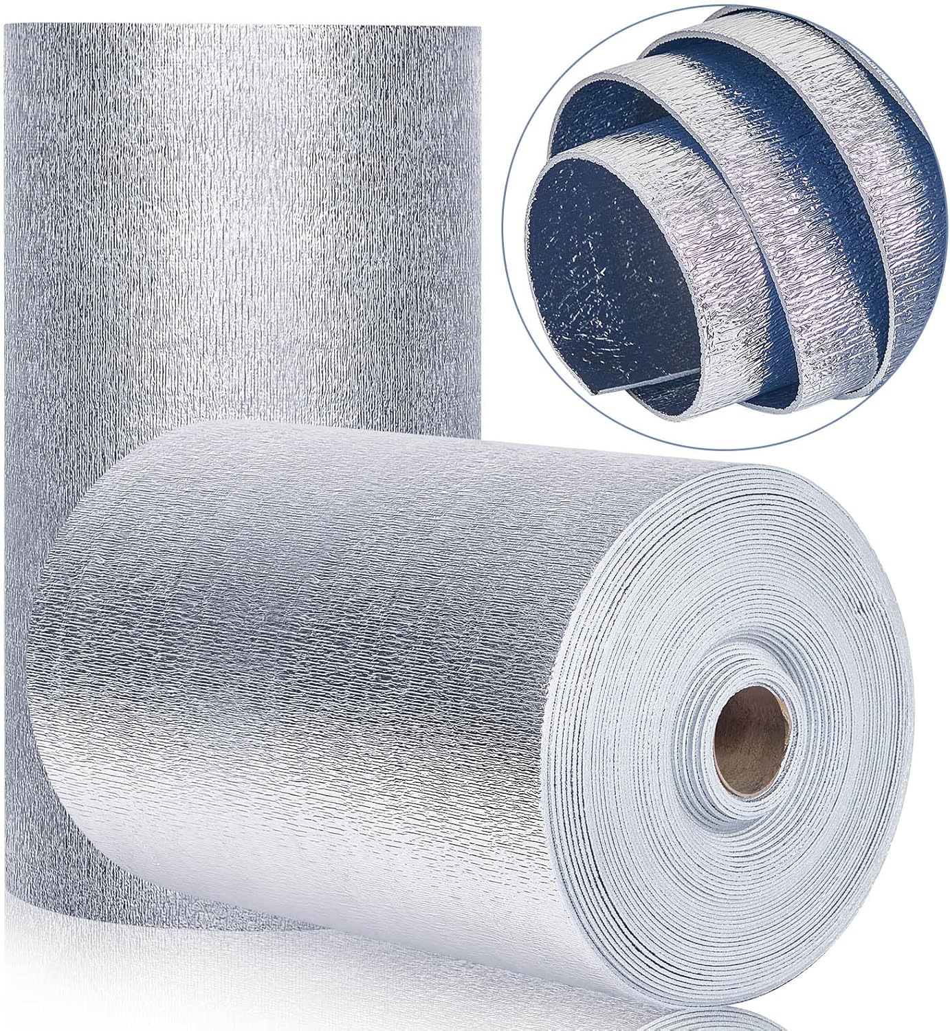 3mm Rouleau d'Isolation Réfléchissant Isolation de Porte de Garage à ...