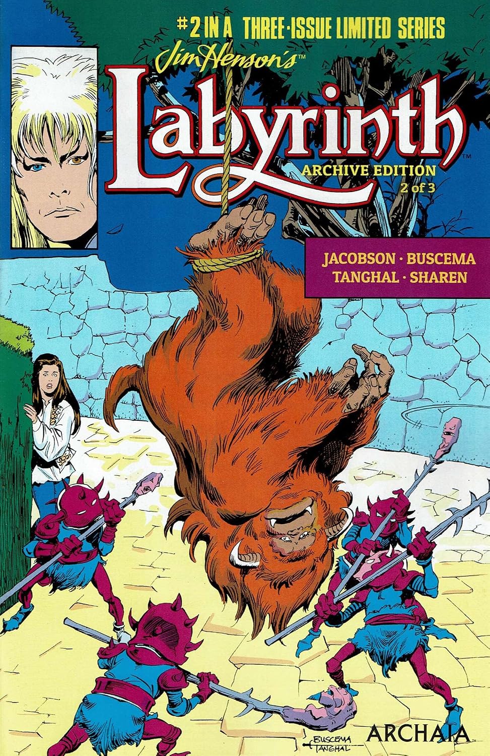 Amazon.com: Labyrinth: Archive Edition (Jim Henson's) #2A FN ; Archaia ...