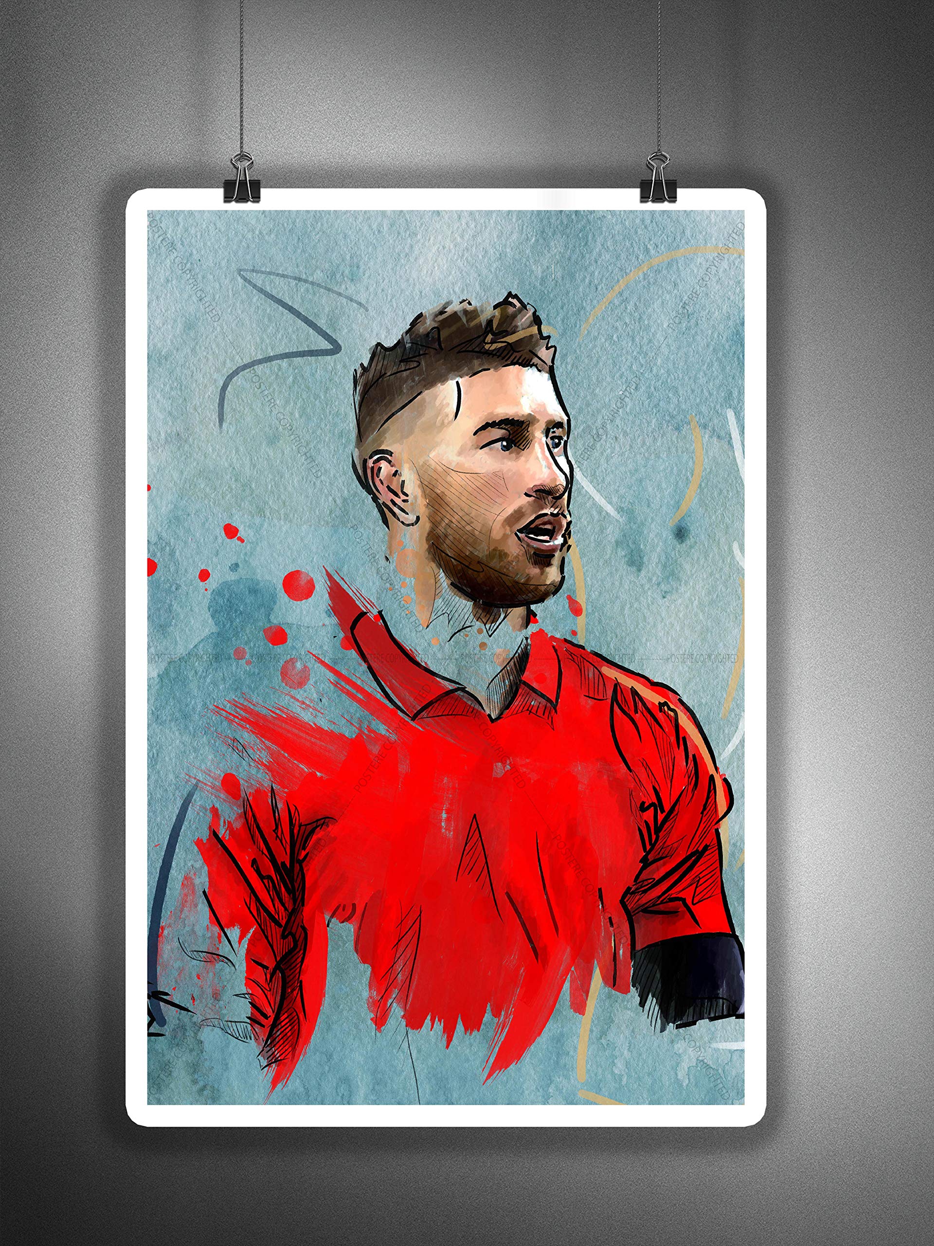 Sergio Ramos 2017 Drawing