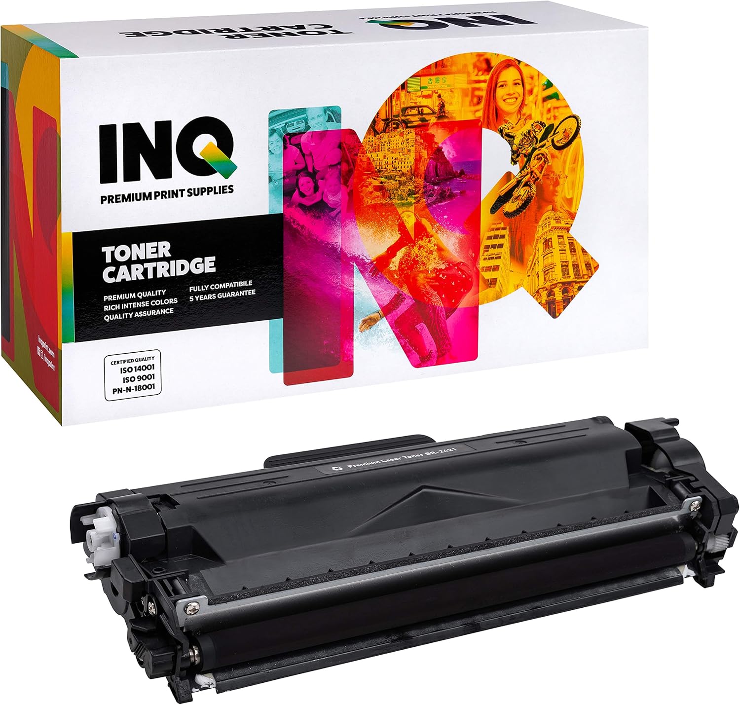 INQ PRINT - Tóner Compatible con Brother DCP-L2512/2532/2552, HL-L2312 ...